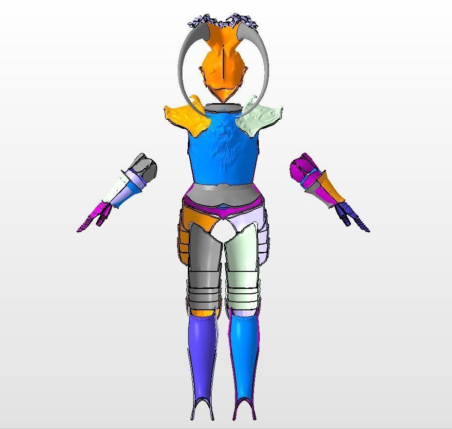 Hoslow Knight Elden Ring Full Body Wearable Armor with Helmet 3D model ...