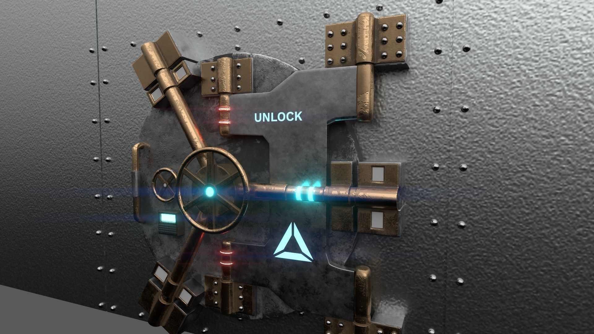 Vault Door 3D model | CGTrader