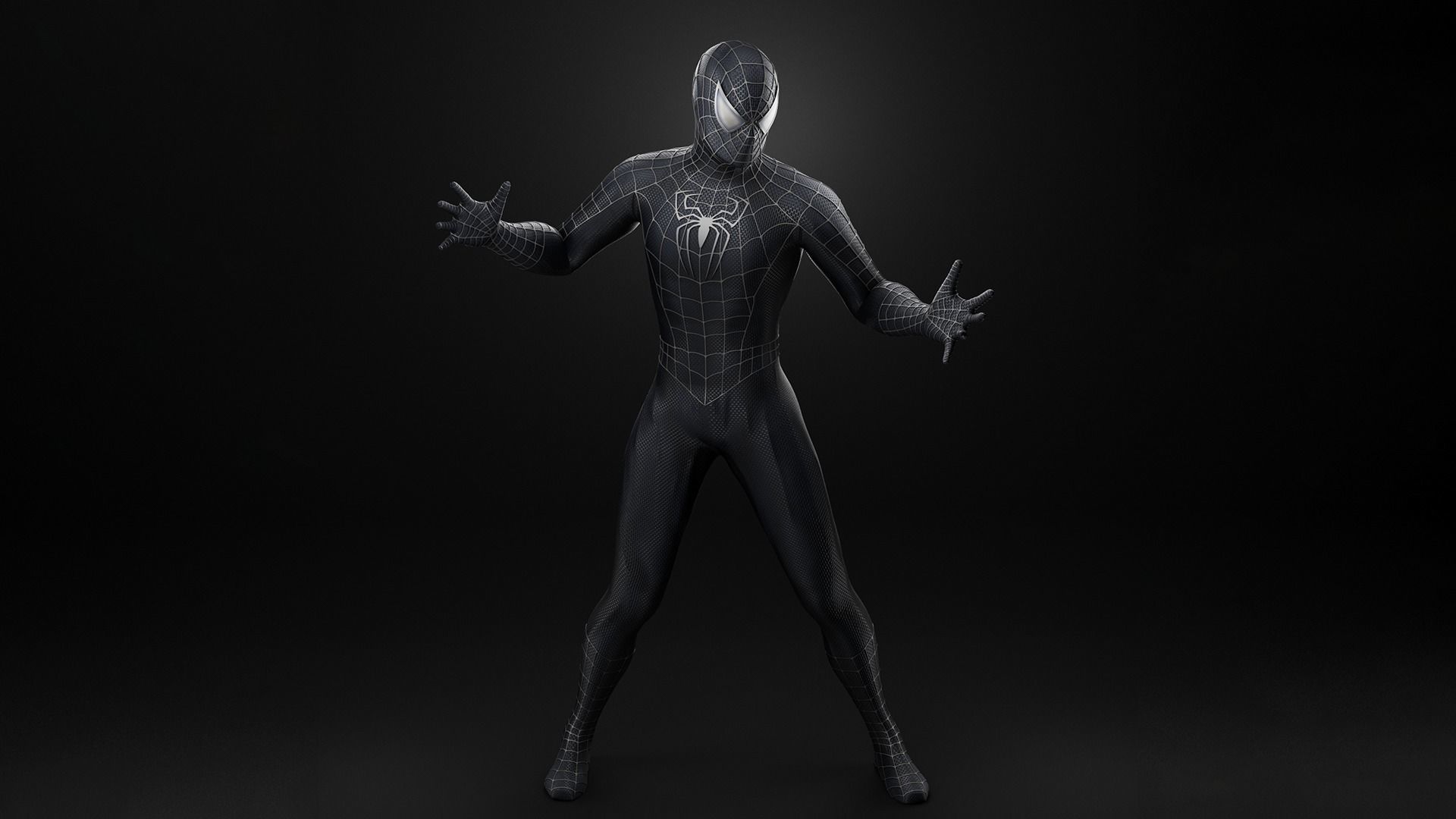 Spider-man 3 Suits 3D model 3D model rigged | CGTrader