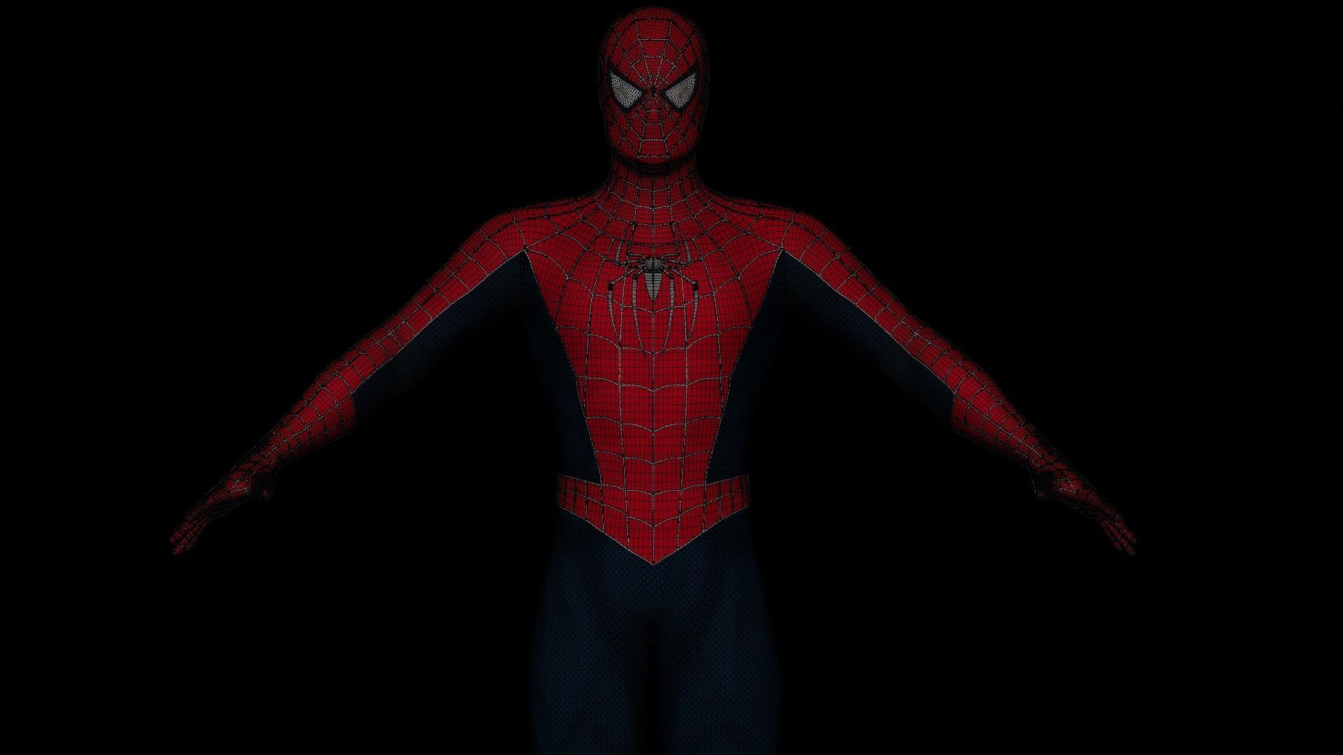 Spider-man 3 Suits 3D model 3D model rigged | CGTrader