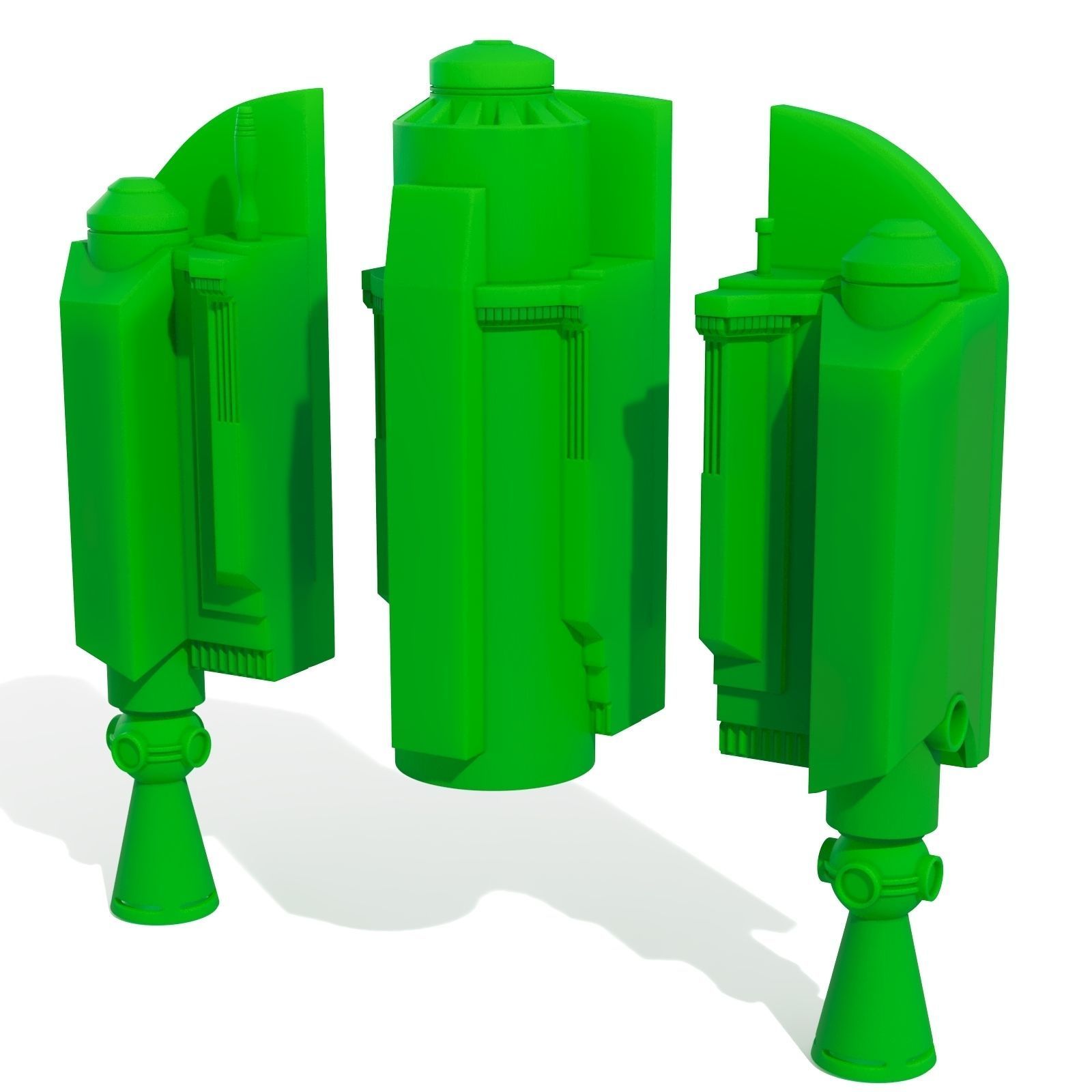 Mandalorian Jetpack 3D model 3D printable | CGTrader