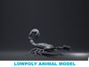 3D model Scorpion Base Mesh VR / AR / low-poly | CGTrader