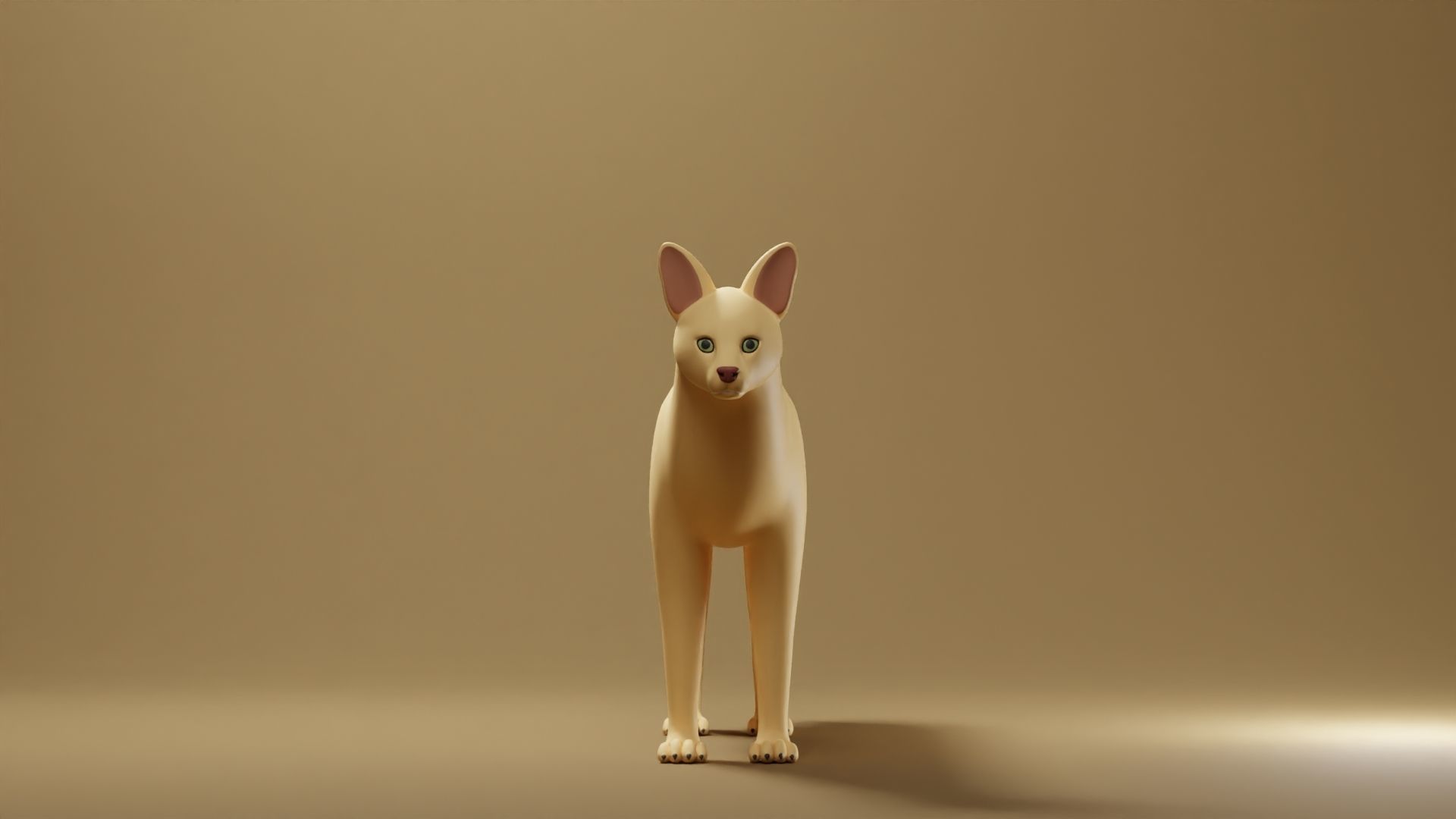 3D model Serval Base Mesh VR / AR / low-poly | CGTrader