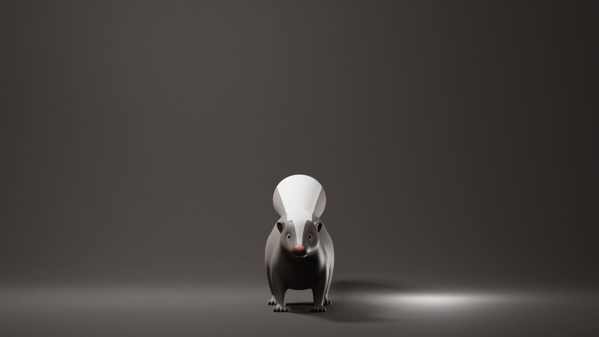 3D model Skunk Base Mesh VR / AR / low-poly | CGTrader