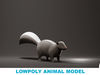 3D model Skunk Base Mesh VR / AR / low-poly | CGTrader