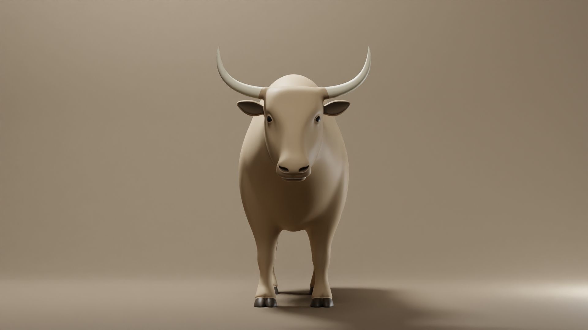 3D model Yak Base Mesh VR / AR / low-poly | CGTrader