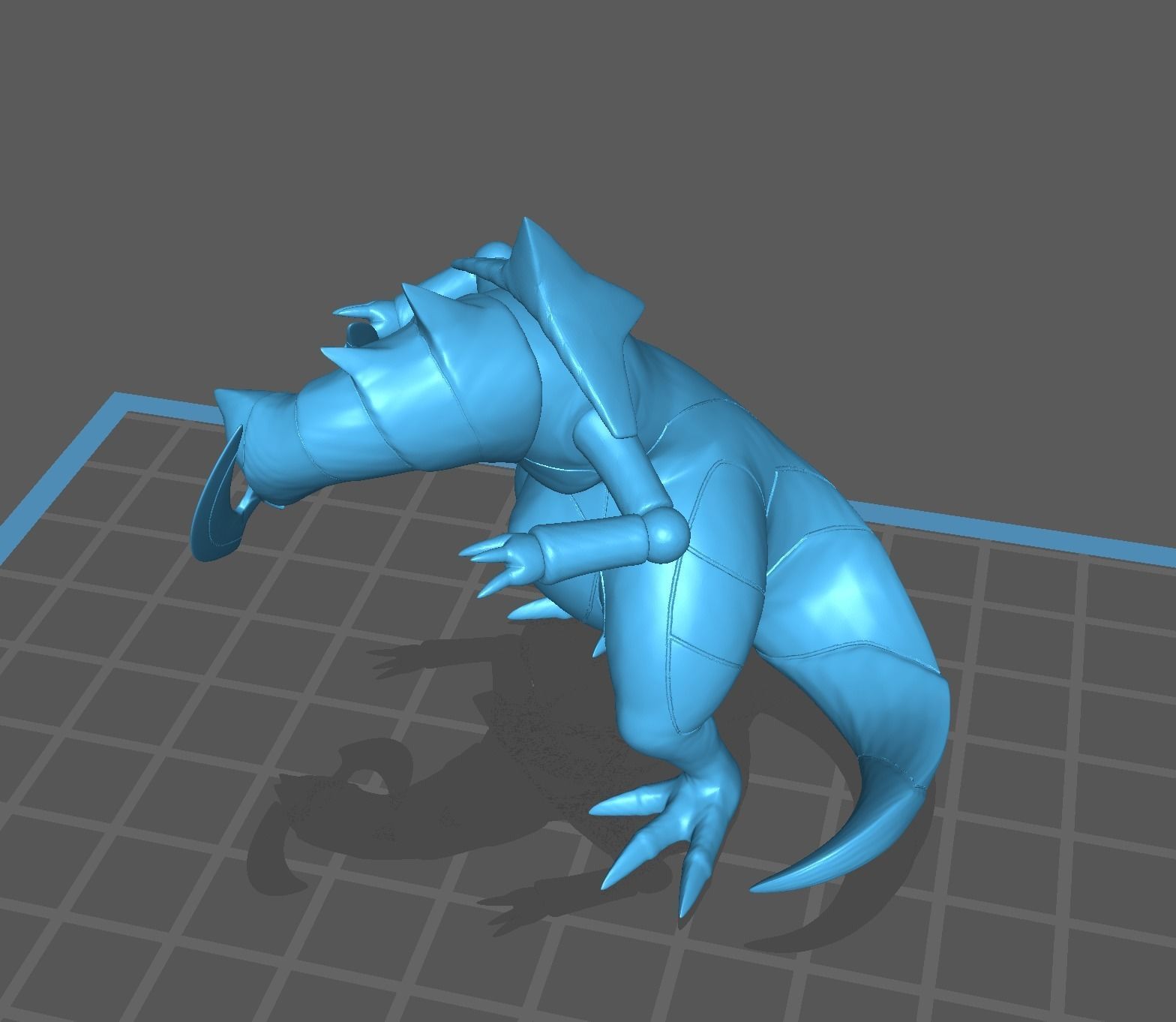 Haxorus pokemon 3D print model 3D model 3D printable | CGTrader