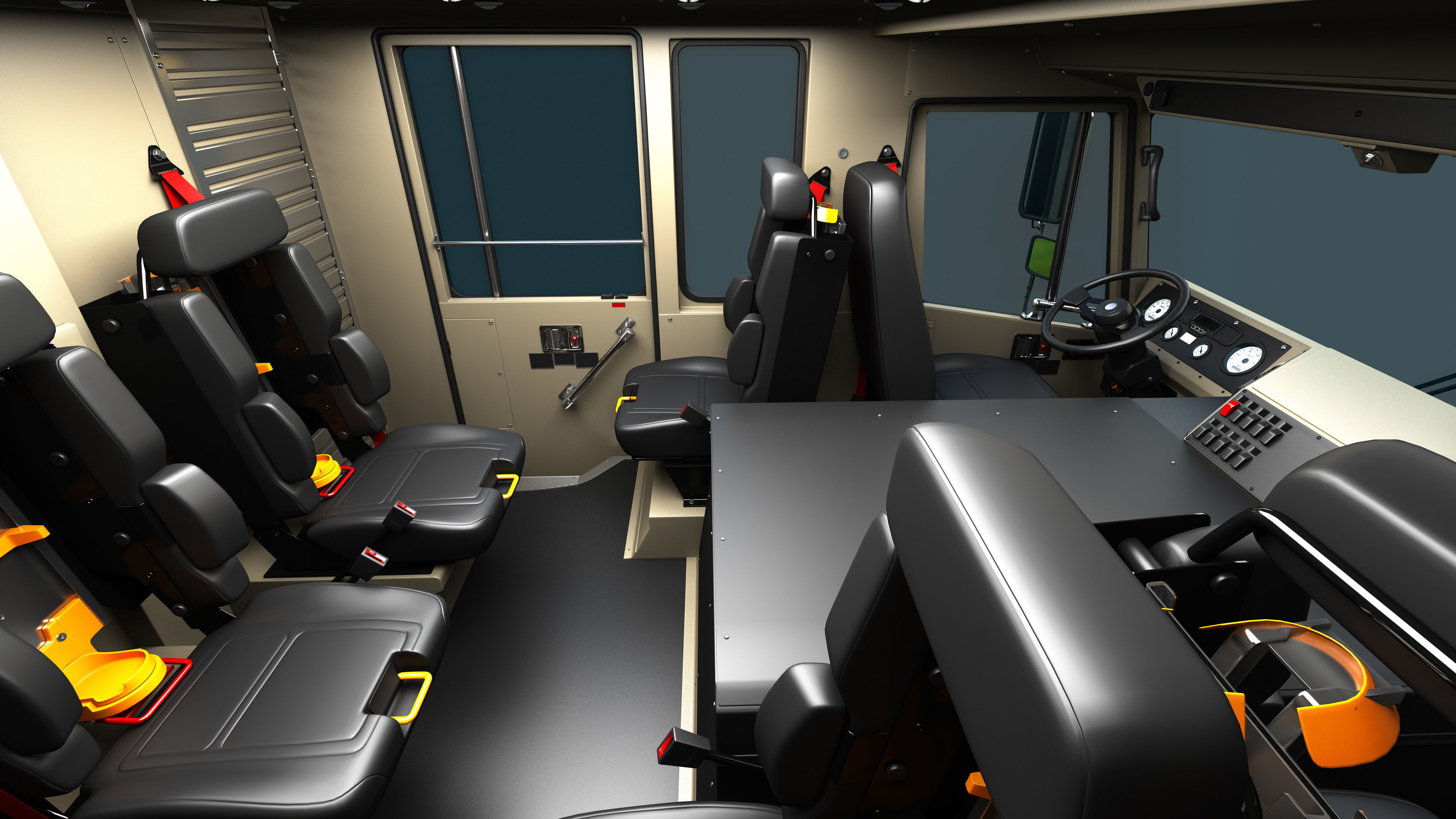 Ferrara Fire Apparatus - MVP Rescue Pumper 3D model | CGTrader