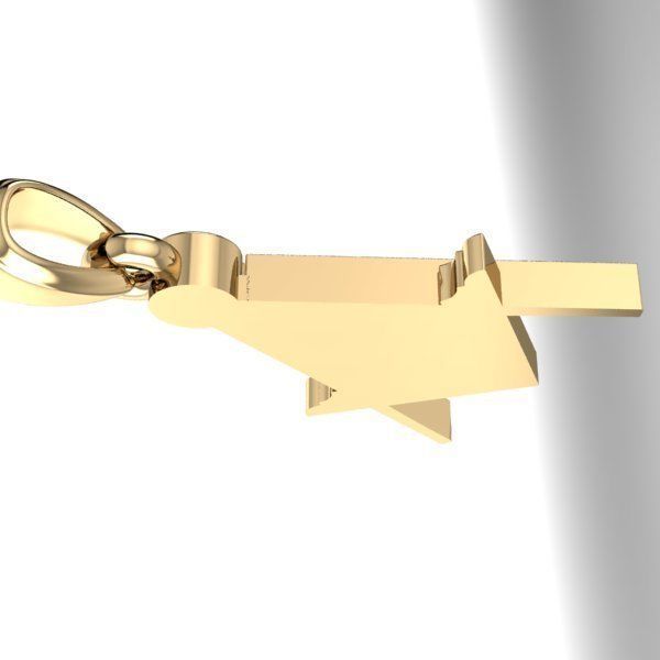 The Square and Compasses Masonic Pendant 3D model 3D printable | CGTrader