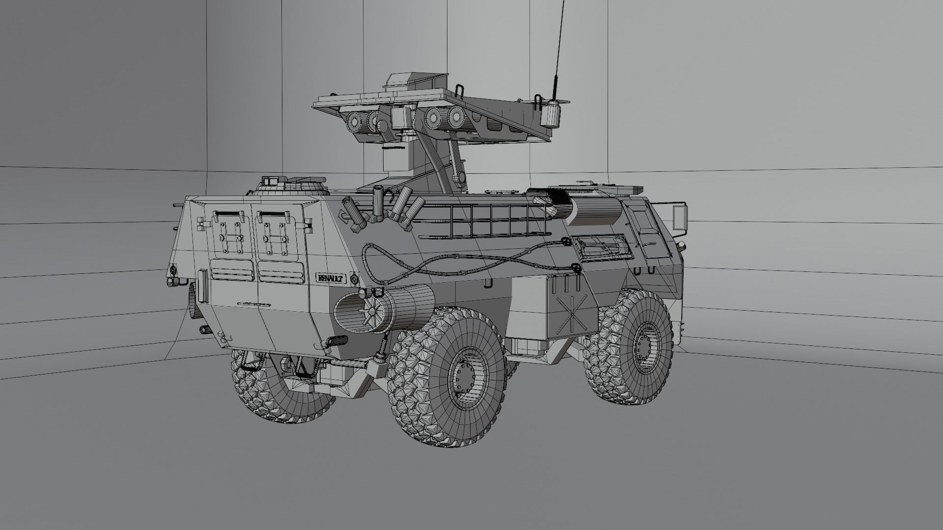 VAB HOT VCAC Mephisto 3D model | CGTrader