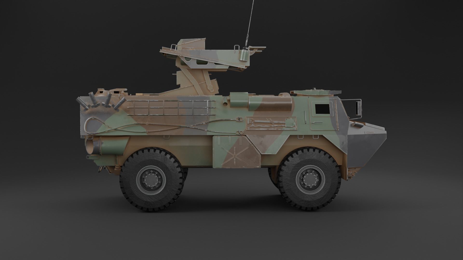 VAB HOT VCAC Mephisto 3D model | CGTrader