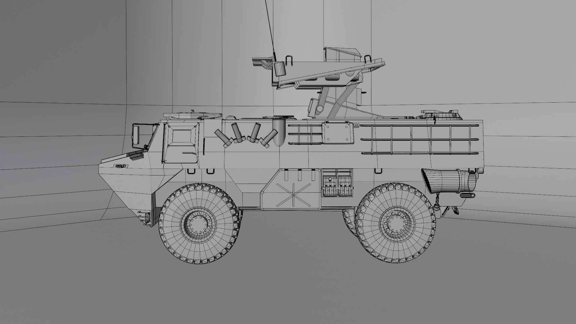 VAB HOT VCAC Mephisto 3D model | CGTrader
