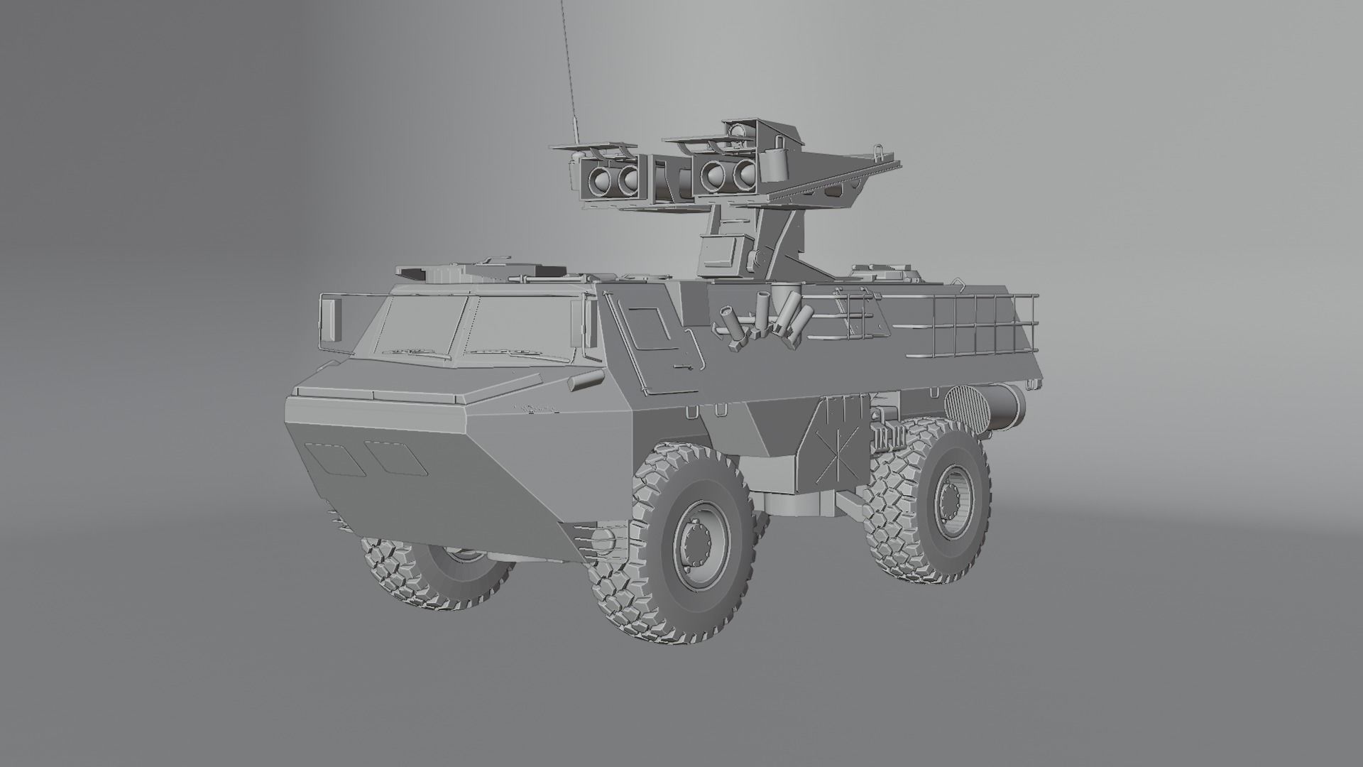 VAB HOT VCAC Mephisto 3D model | CGTrader