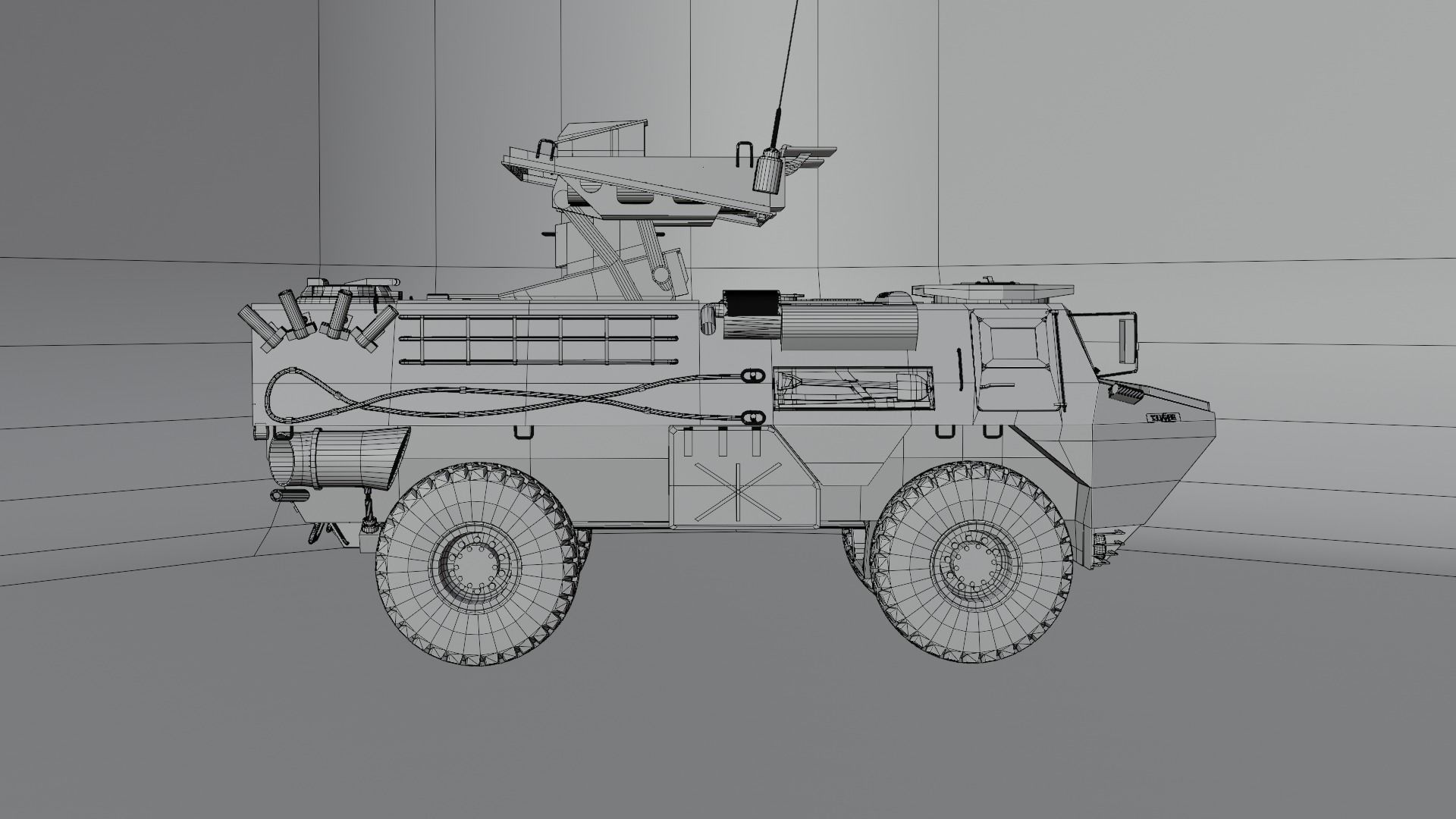 VAB HOT VCAC Mephisto 3D model | CGTrader