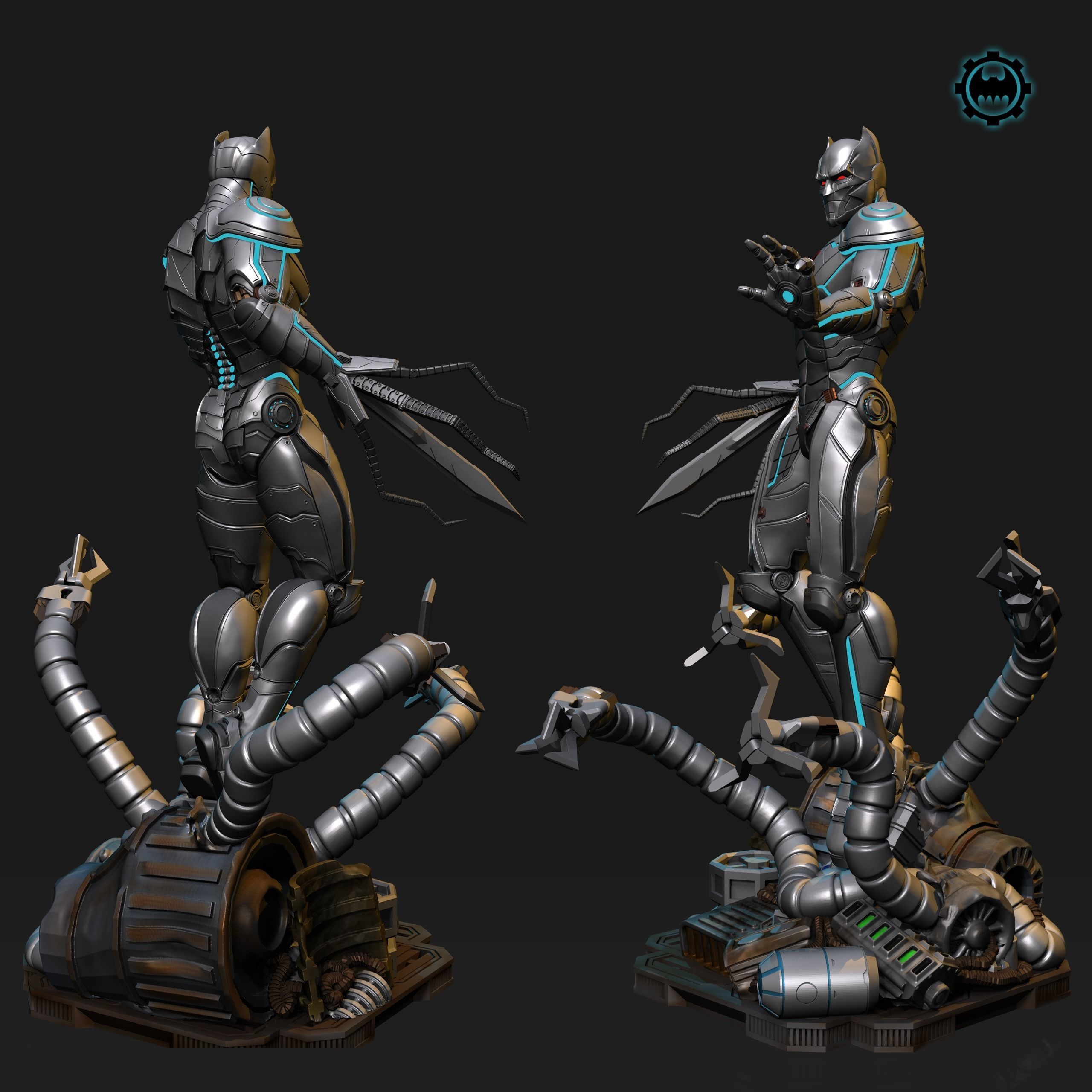 BATMAN - MURDER MACHINE 3D model 3D printable | CGTrader