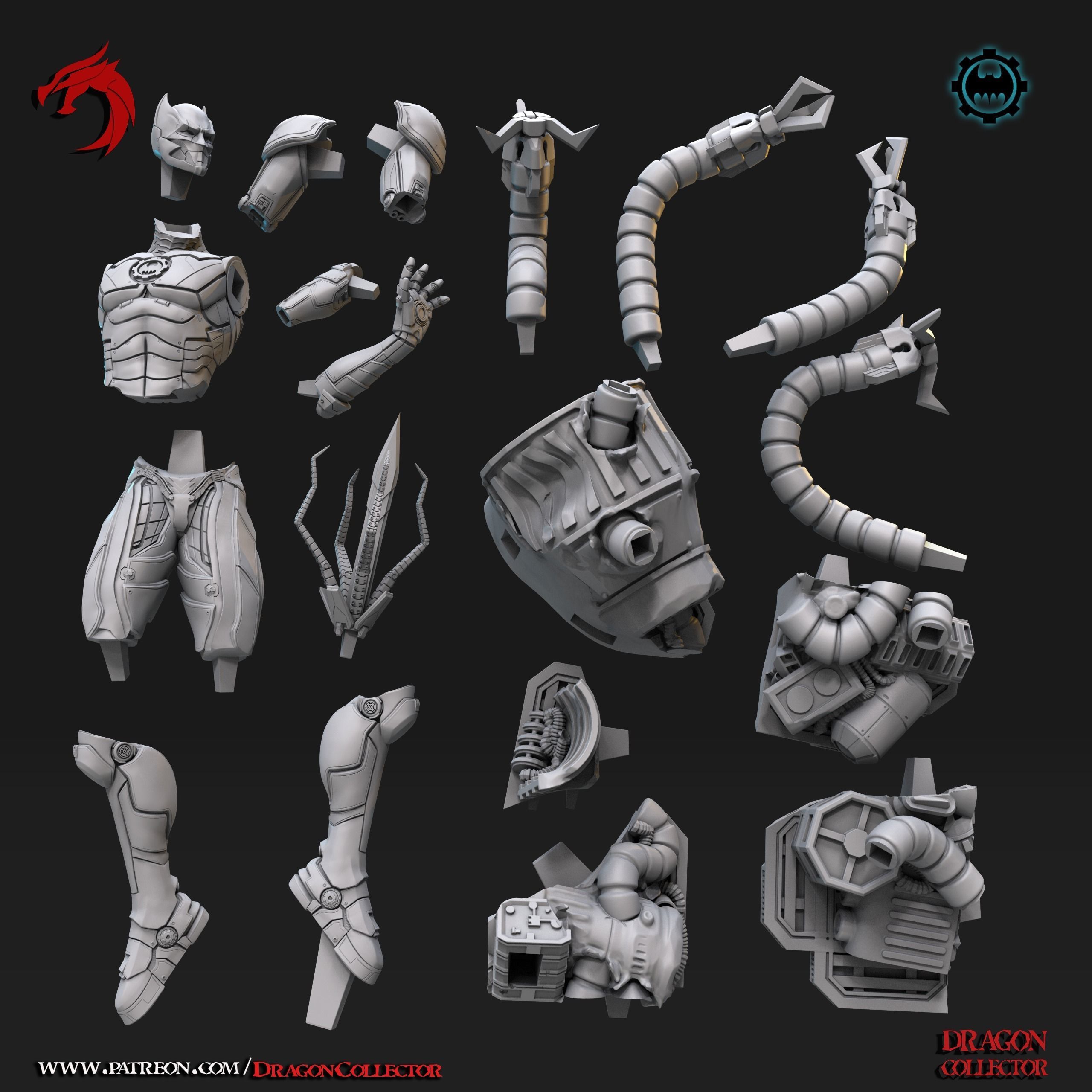 BATMAN - MURDER MACHINE 3D model 3D printable | CGTrader