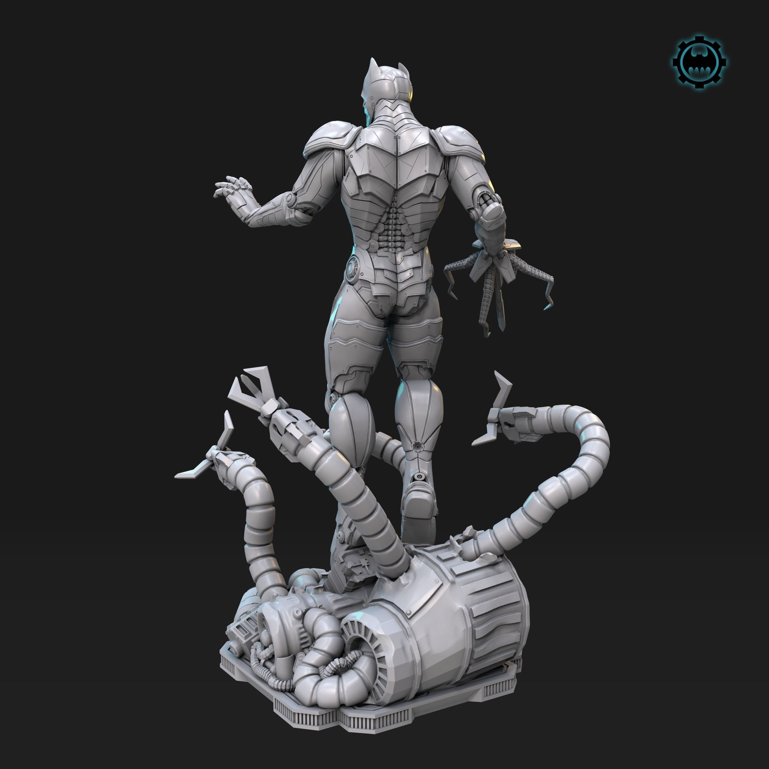 BATMAN - MURDER MACHINE 3D model 3D printable | CGTrader