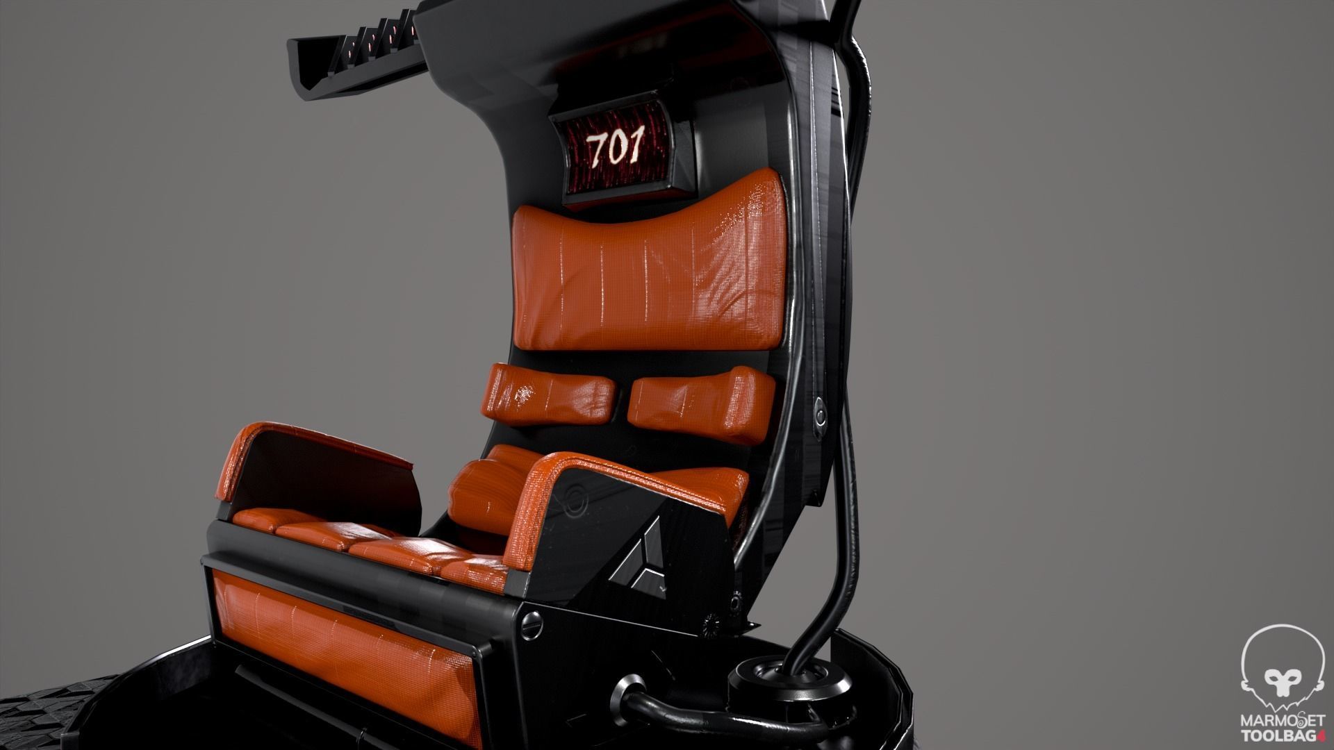 sci-fi chairs free VR / AR / low-poly 3D model | CGTrader