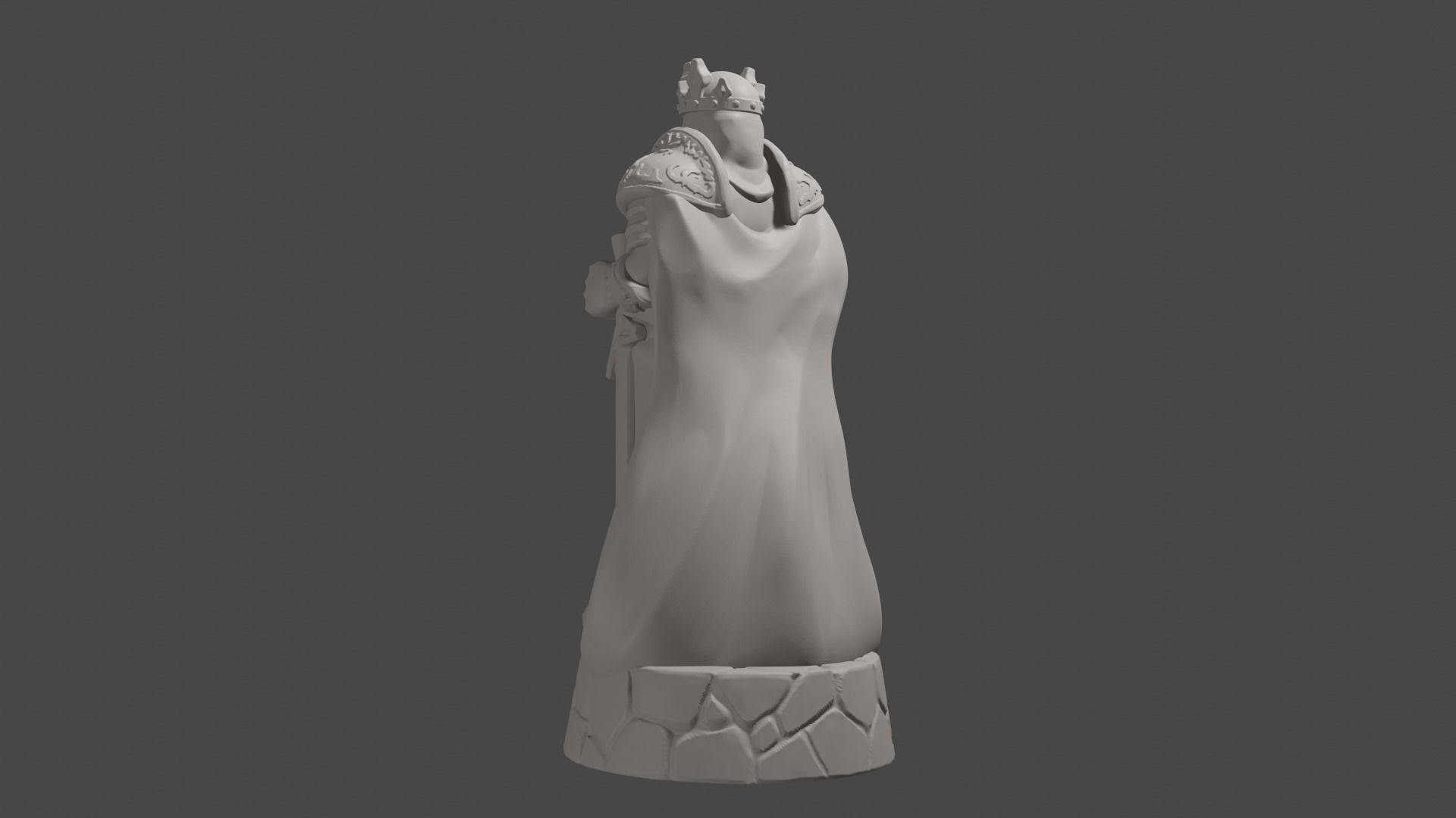 Fantasy human army chess set 2 3D model 3D printable | CGTrader