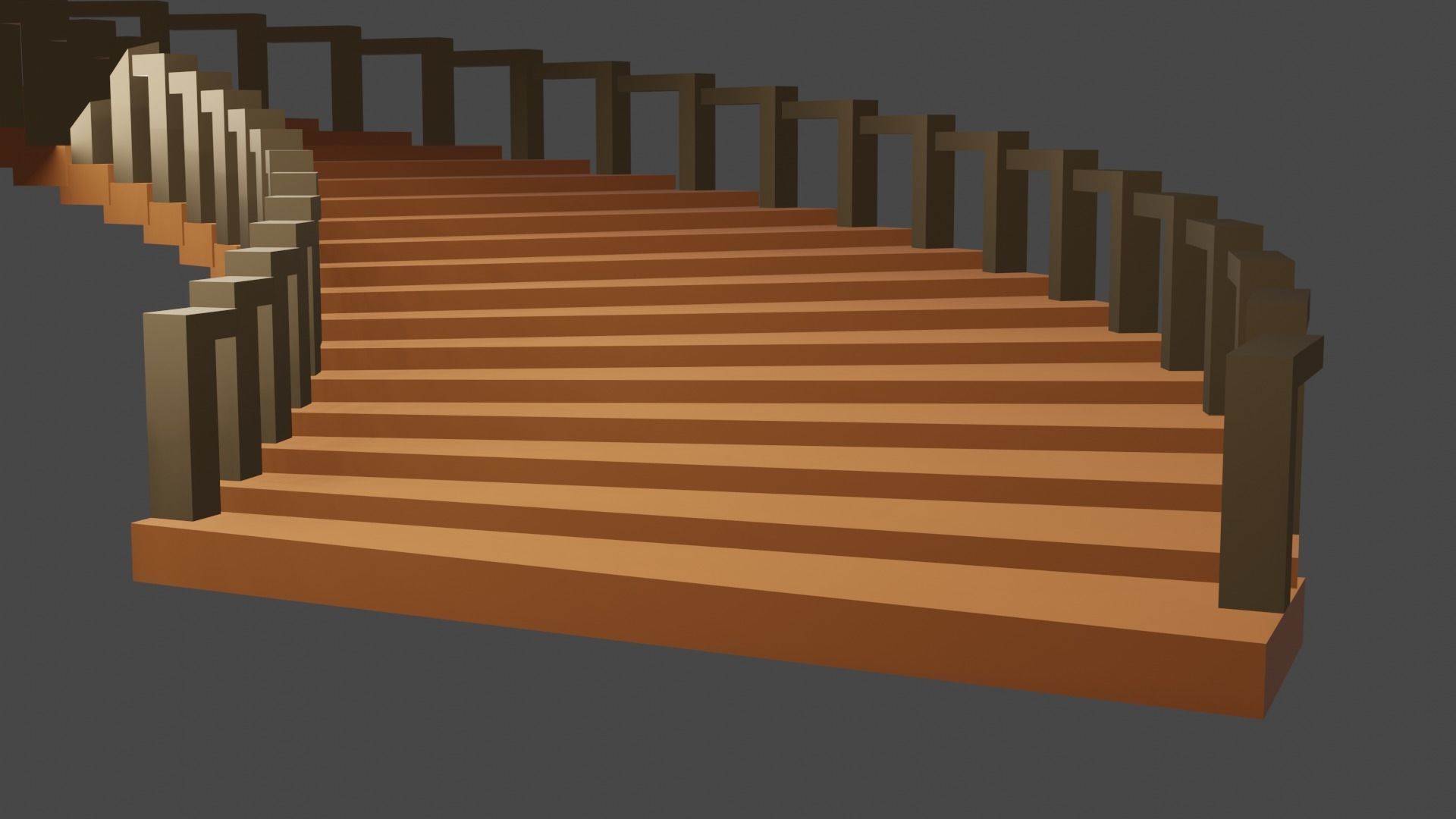 Spiral Stairs free 3D model | CGTrader