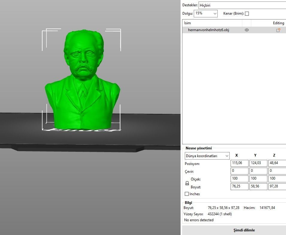 Hermann von Helmholtz 3D model 3D printable | CGTrader