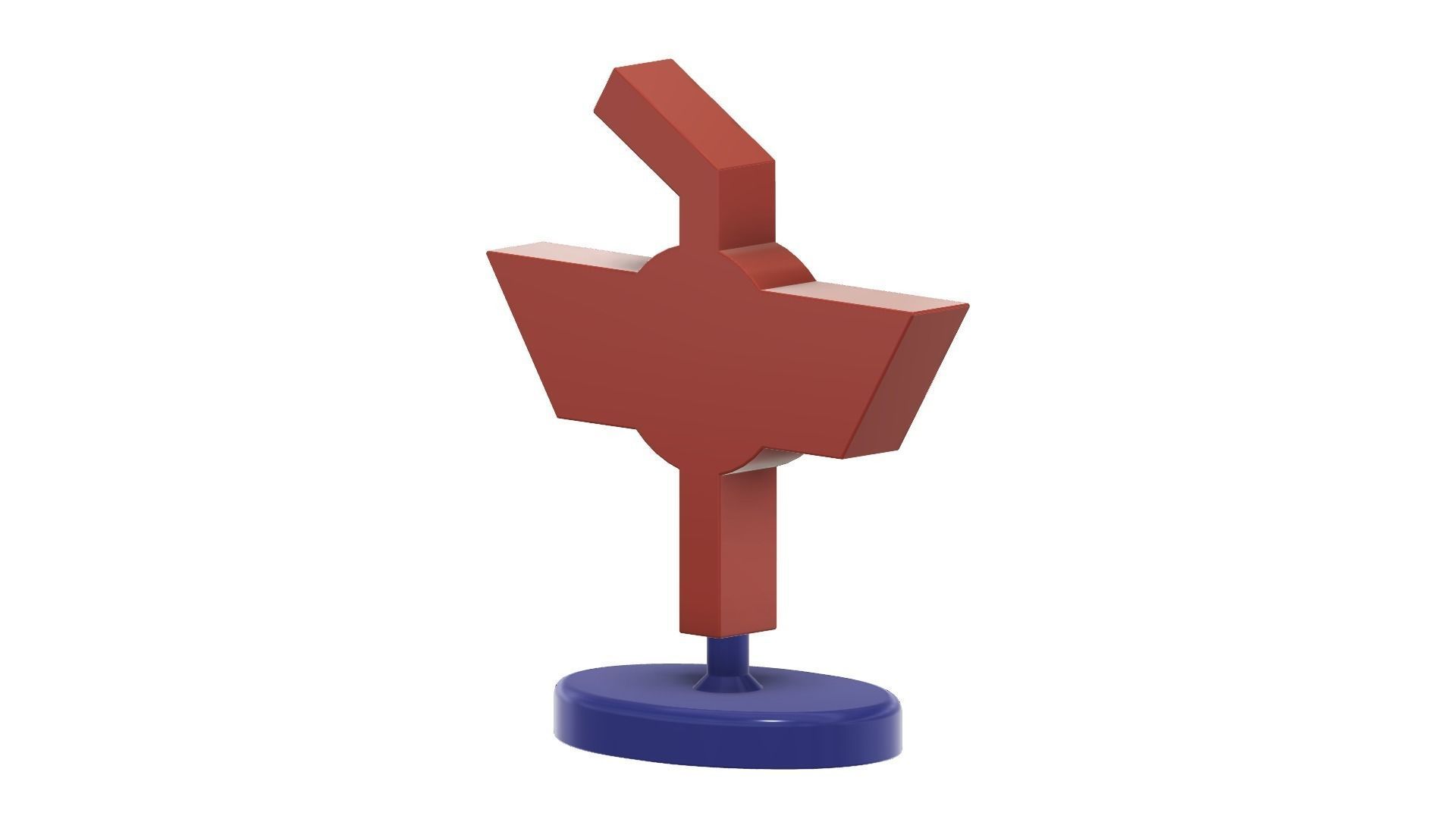 Kloten Flyers Stand Logo 3D model 3D printable | CGTrader