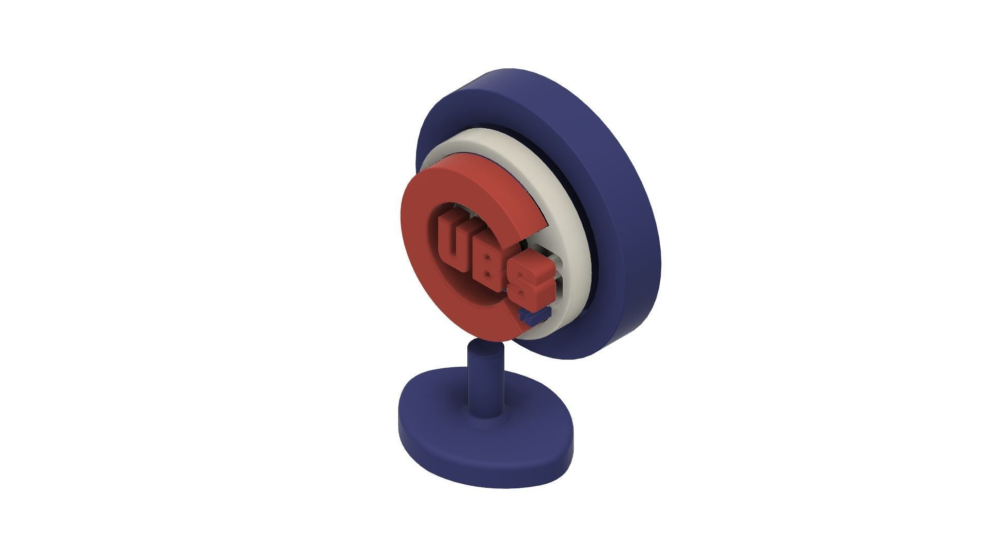 Chicago Cubs Stand Logo 3D model 3D printable | CGTrader
