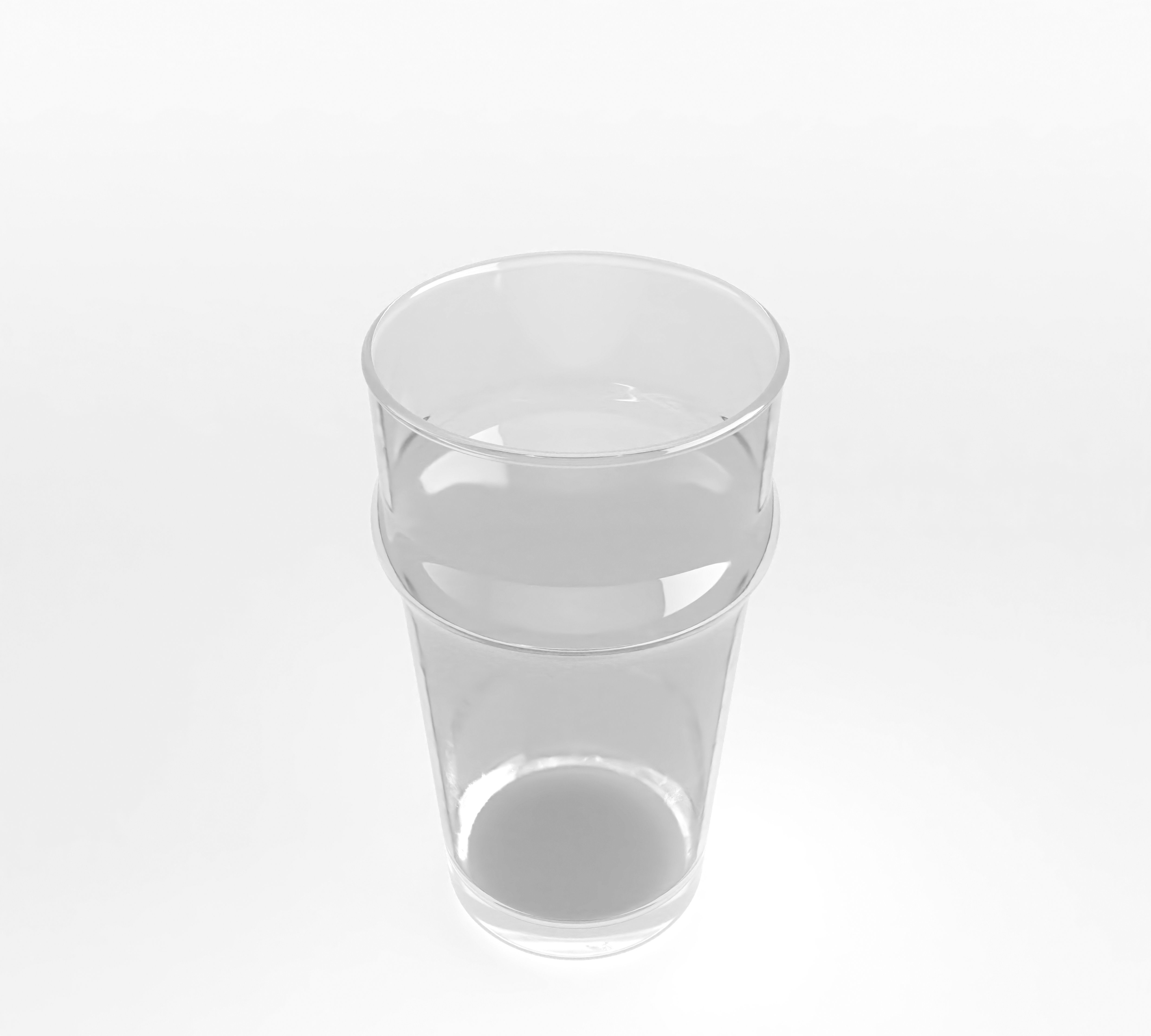 Pint Beer Glass Shapes 3D model | CGTrader