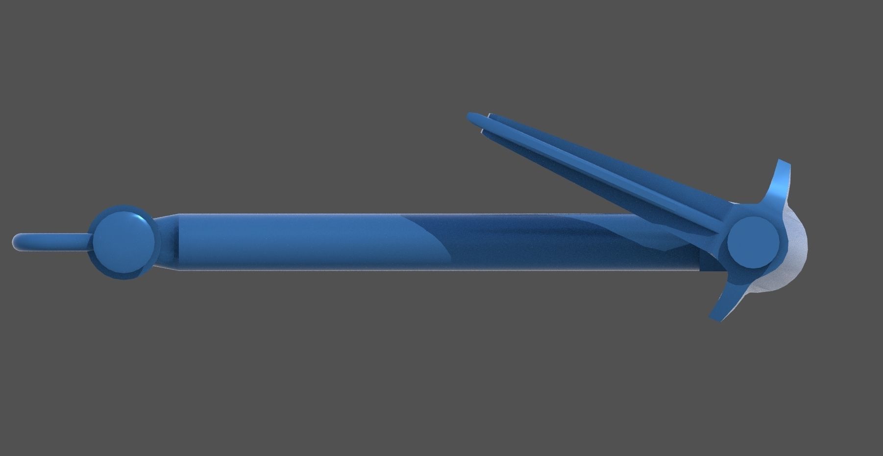 Naval anchor - Personal license - 1-200 scale 3D model 3D printable ...