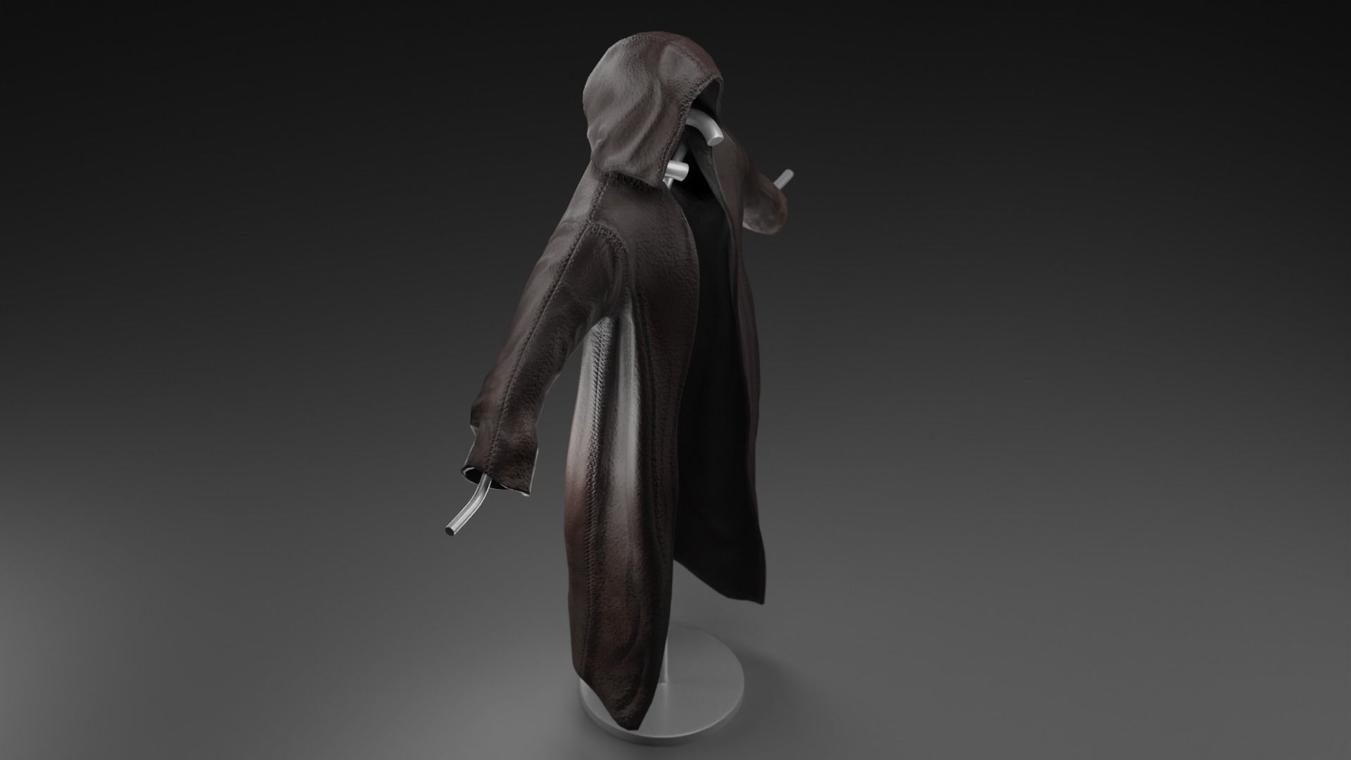 3D model Old coat cloak character clothes VR / AR / low-poly | CGTrader