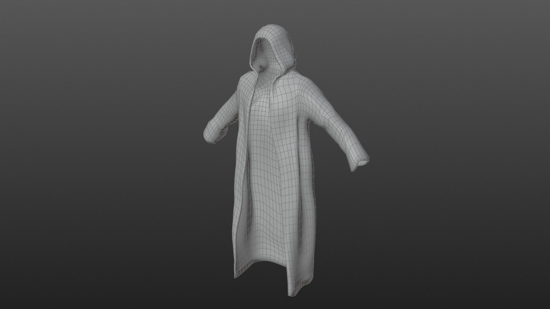 3D model Old coat cloak character clothes VR / AR / low-poly | CGTrader