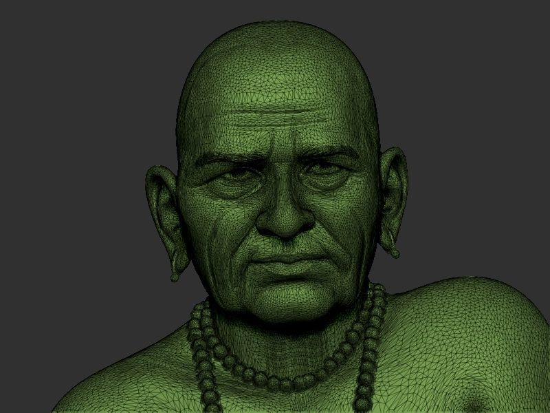 Swami samarth 3D model 3D printable | CGTrader