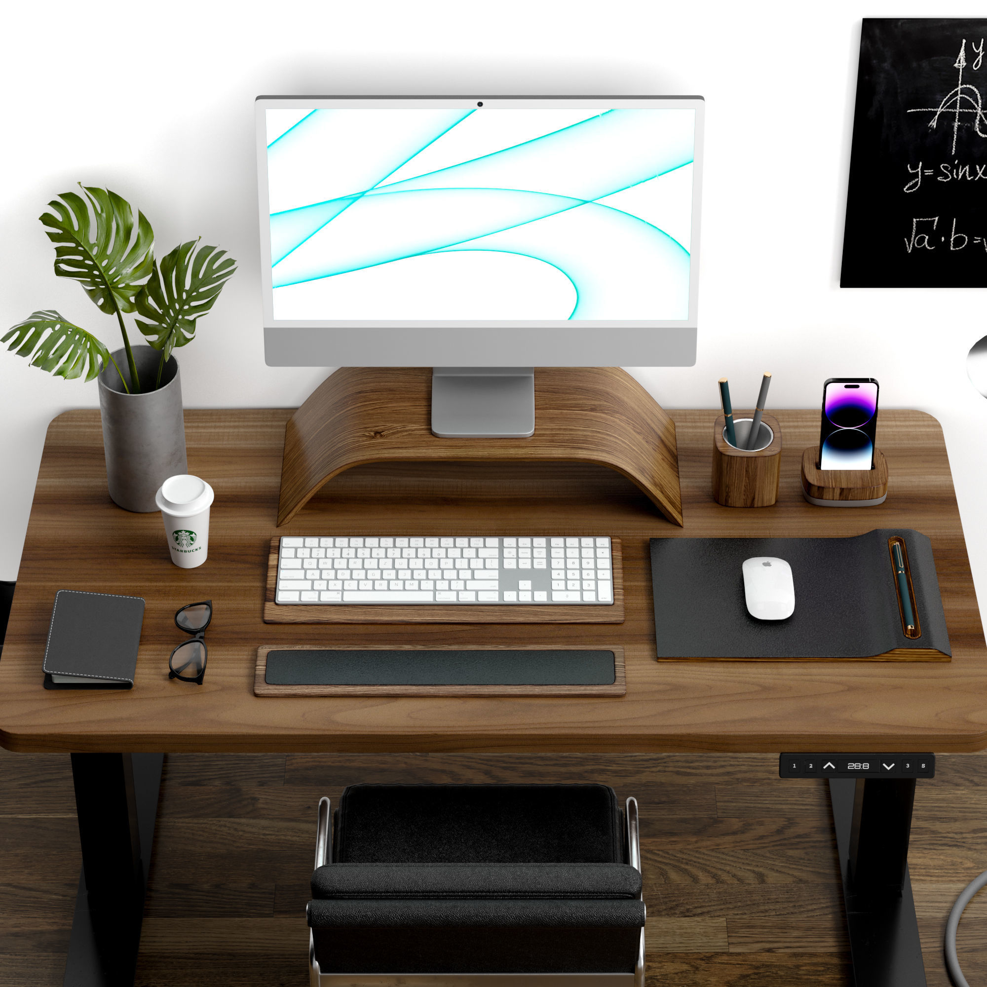 Apple Imac Engineering Work Place Set 3D model | CGTrader