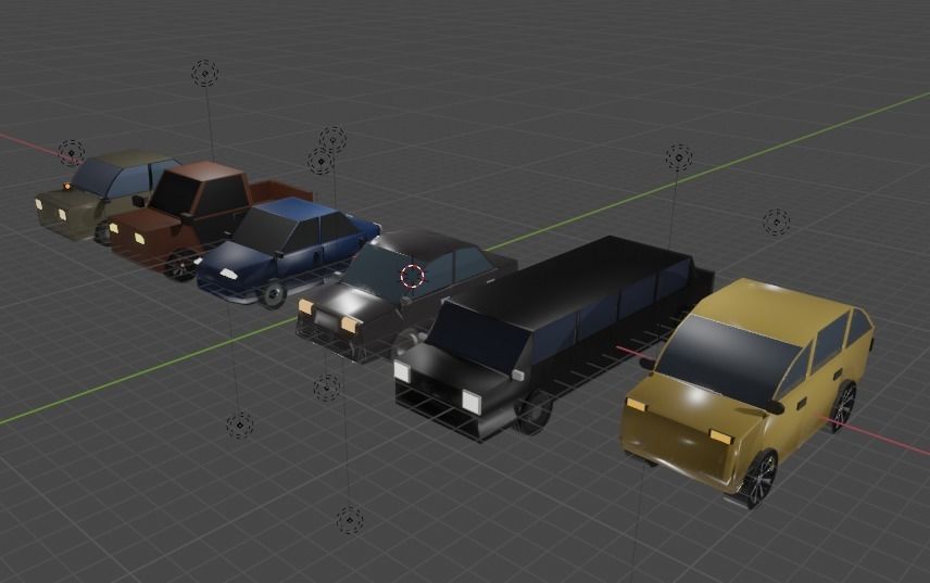 3D model Cars Asset VR / AR / low-poly | CGTrader