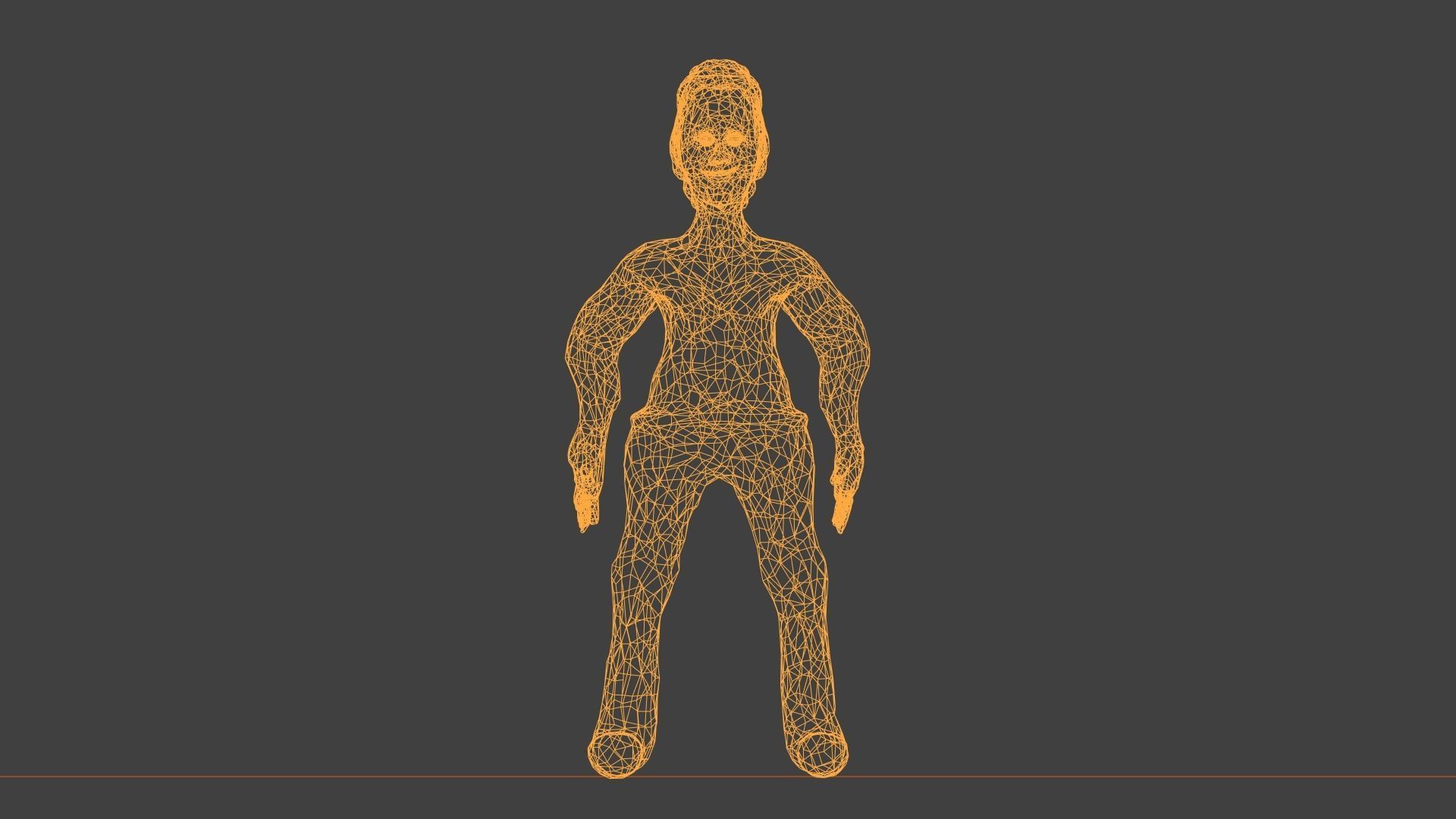 3D model Animated Guy VR / AR / low-poly | CGTrader