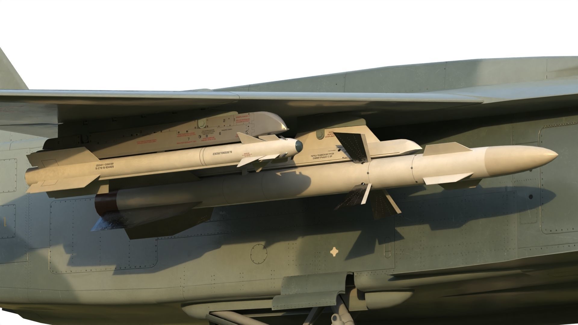 Yak-141 VTOL jet fighter 3D model animated | CGTrader