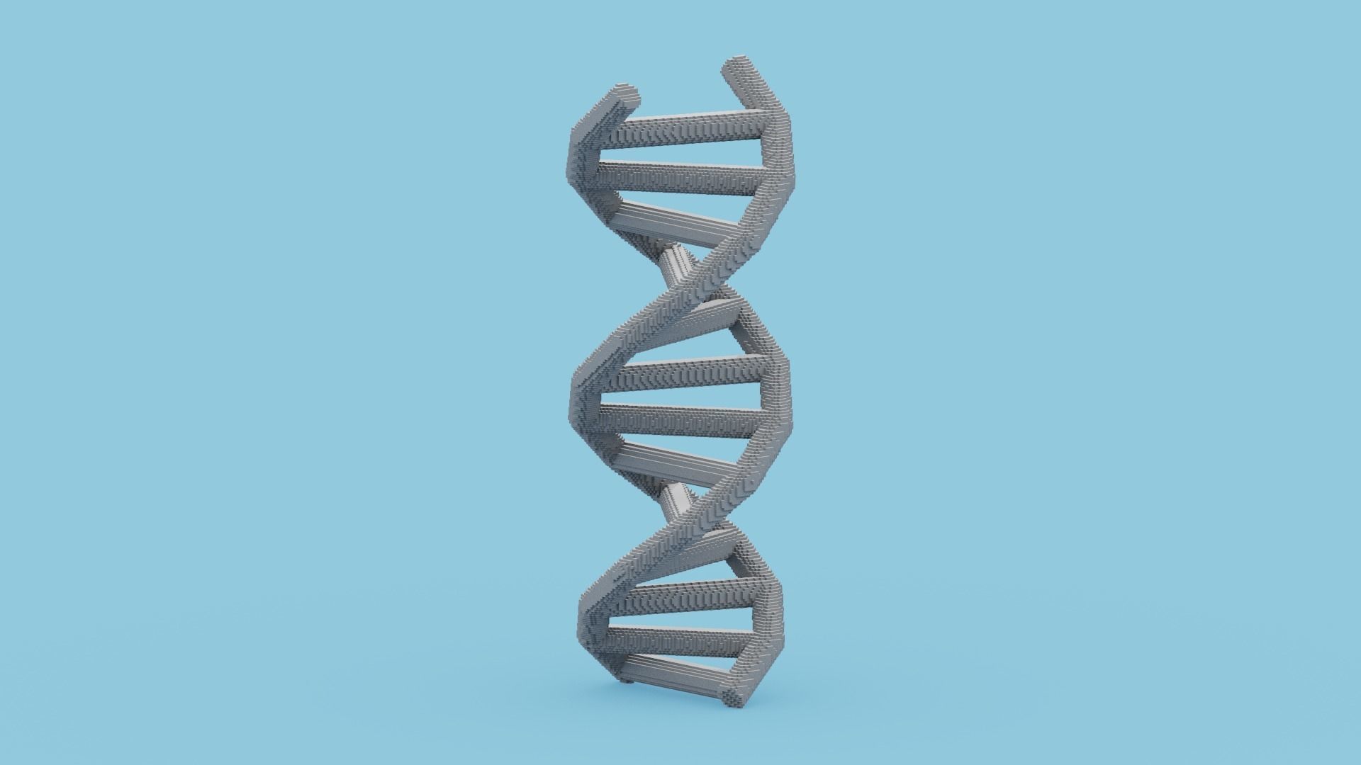 3D model DNA Voxel VR / AR / low-poly | CGTrader