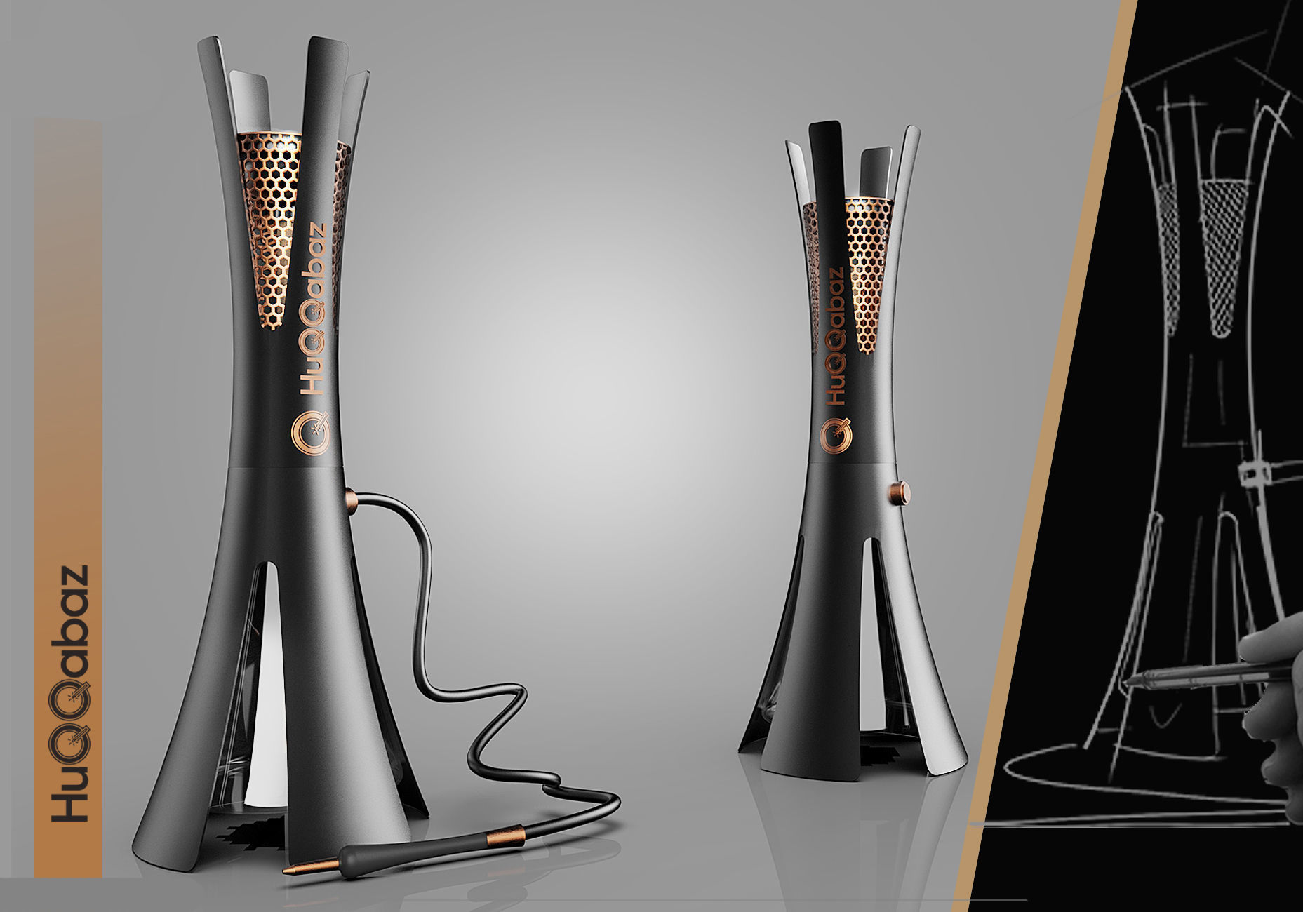 Hookah 3d NEW Design - very special product 3D model | CGTrader