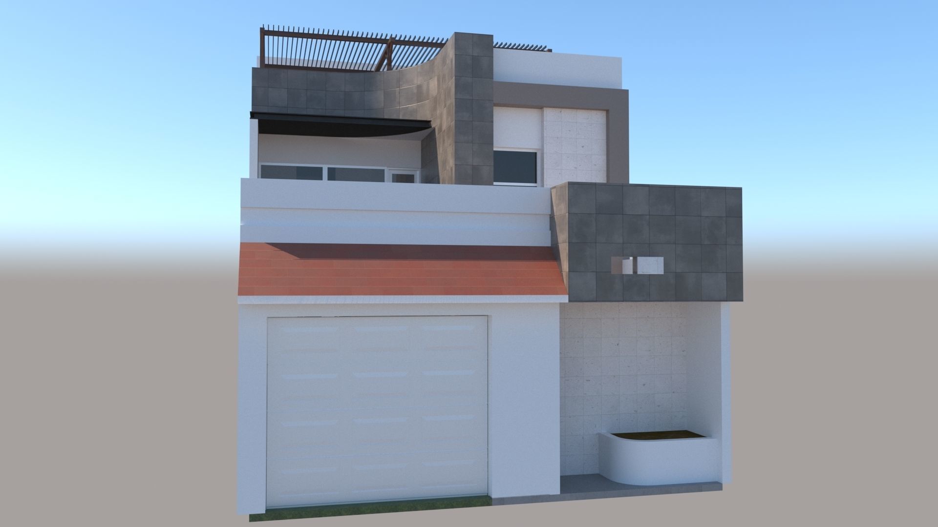 Modern House Mod Peninsula Casa Moderna 3D model | CGTrader