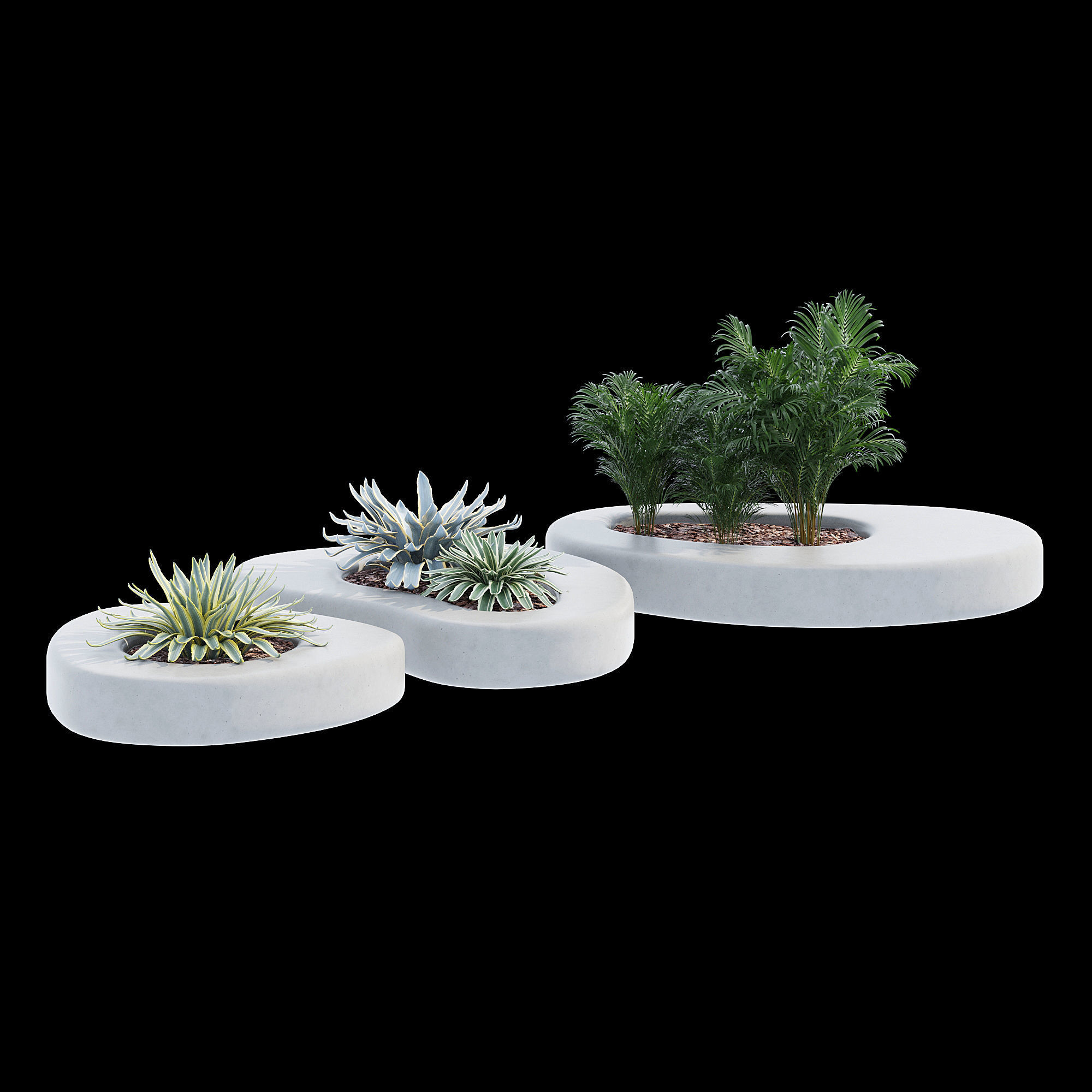 Cell forms 3D model | CGTrader