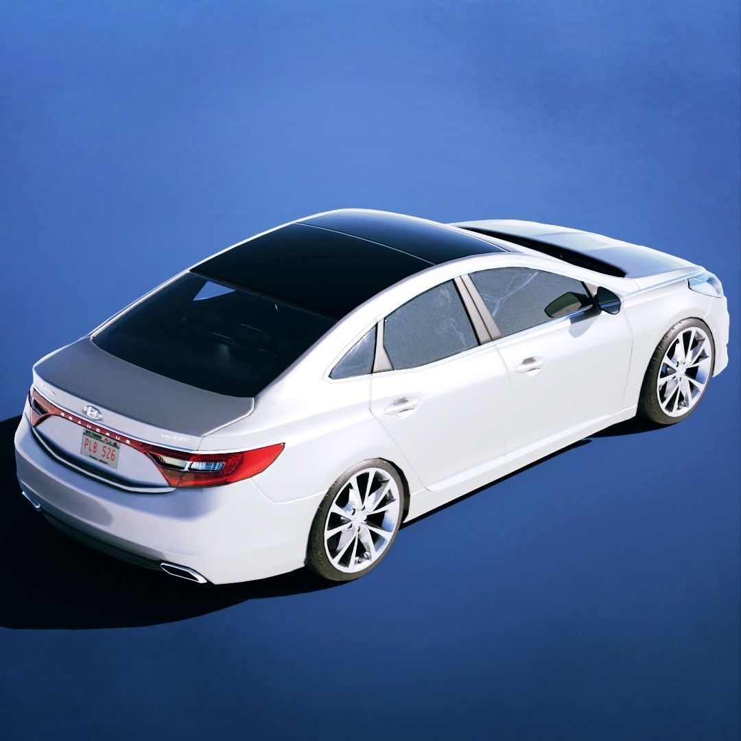 3D model Hyundai Azera 2019 VR / AR / low-poly | CGTrader