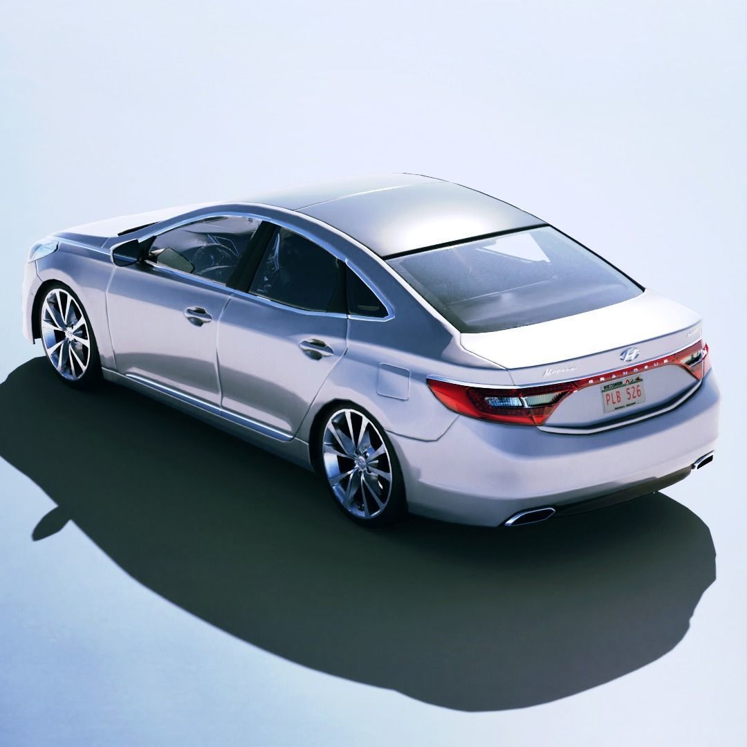 3D model Hyundai Azera 2019 VR / AR / low-poly | CGTrader
