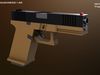 Stylized Glock 19 and Textures free VR / AR / low-poly 3D model | CGTrader