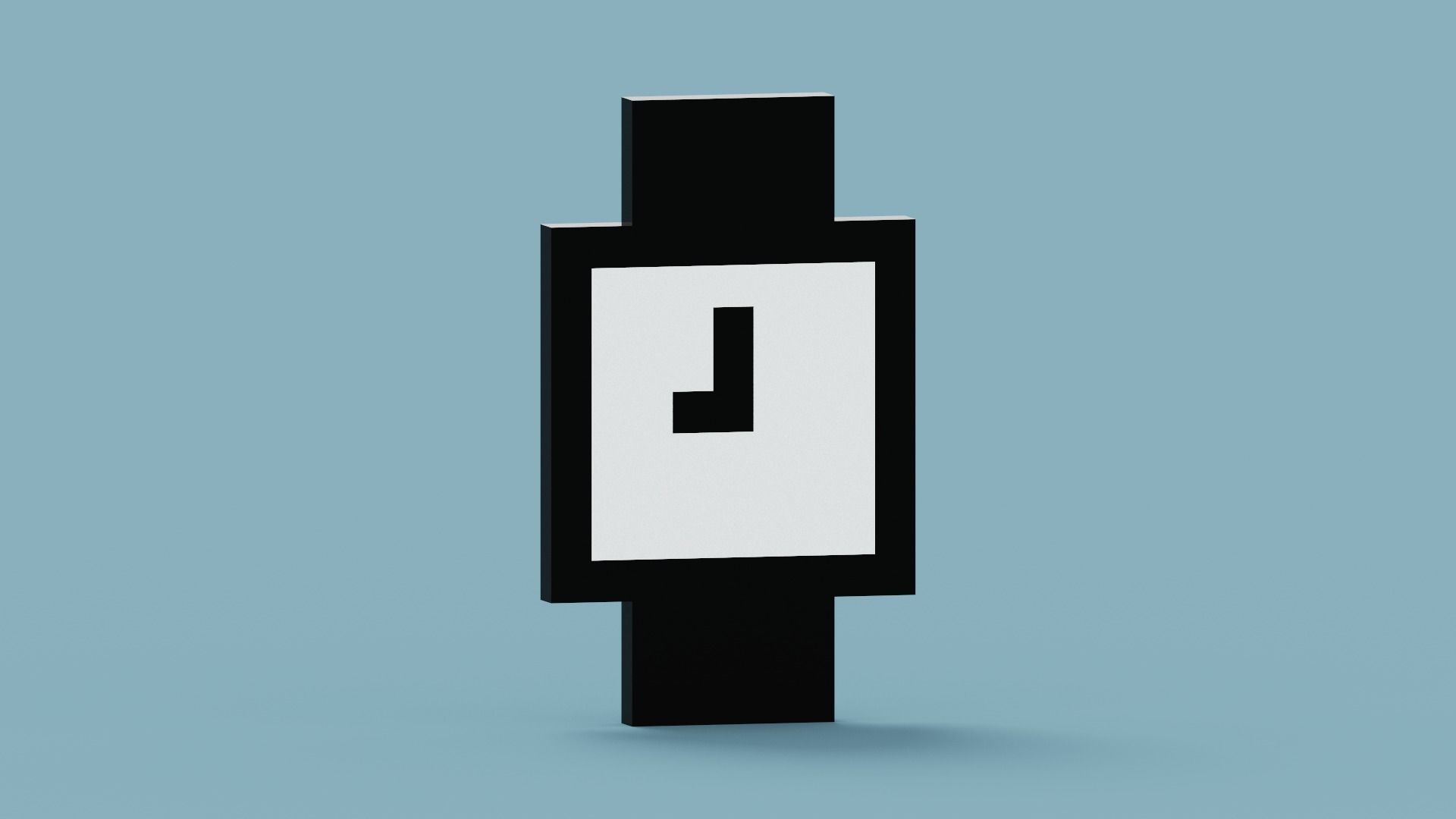 3D model Watch Icon VR / AR / low-poly | CGTrader
