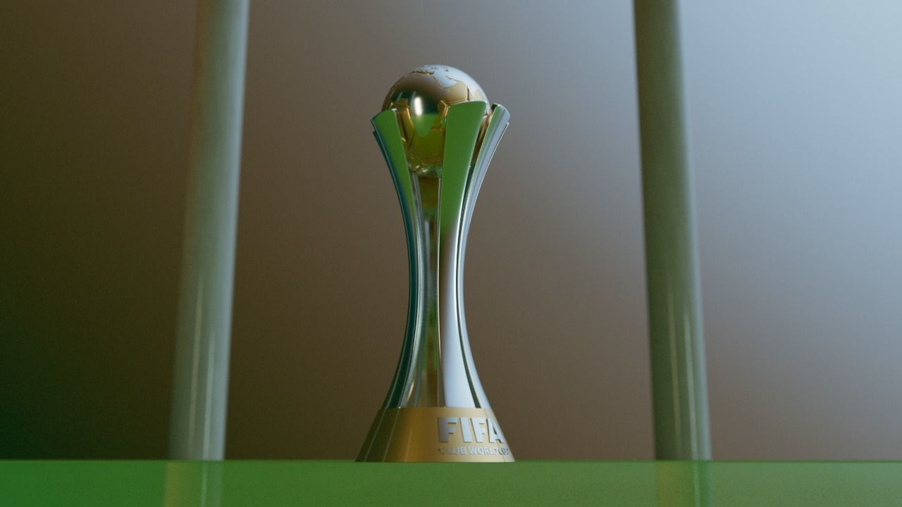 Fifa Club World Cup Trophy 3D model | CGTrader