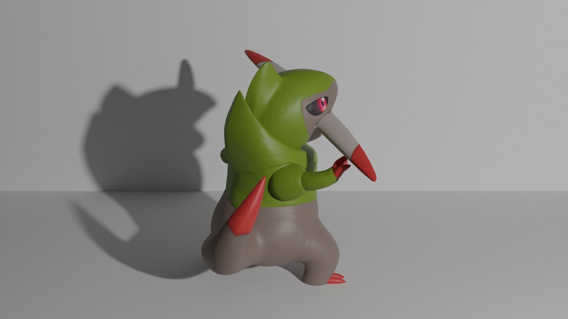 Axew Fraxure and Haxorus 3D print model 3D model 3D printable | CGTrader