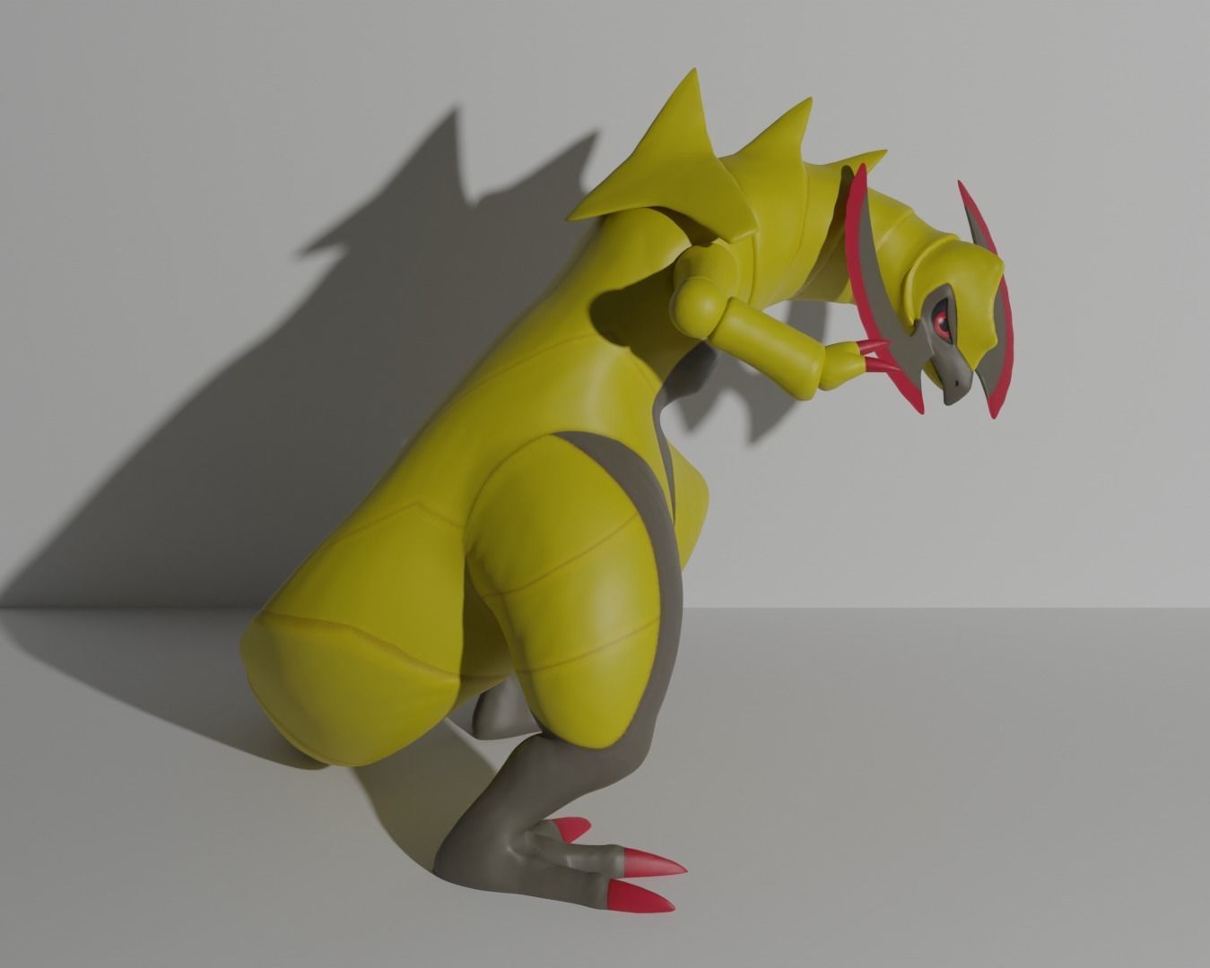 Axew Fraxure and Haxorus 3D print model 3D model 3D printable | CGTrader