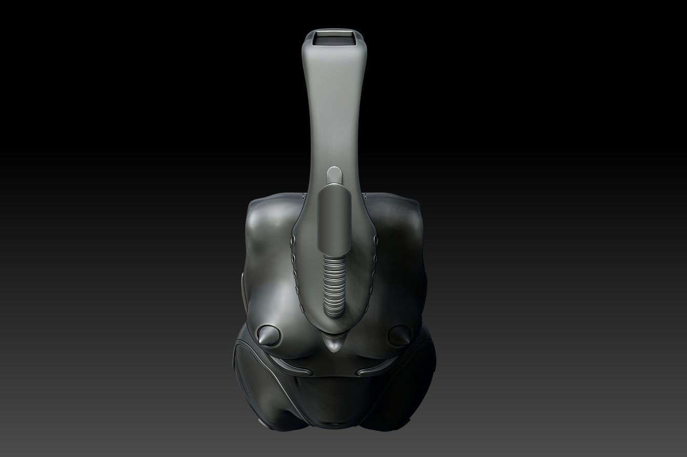 Korn Microphone Stand By H R Giger High Poly 3D Model 3D model | CGTrader