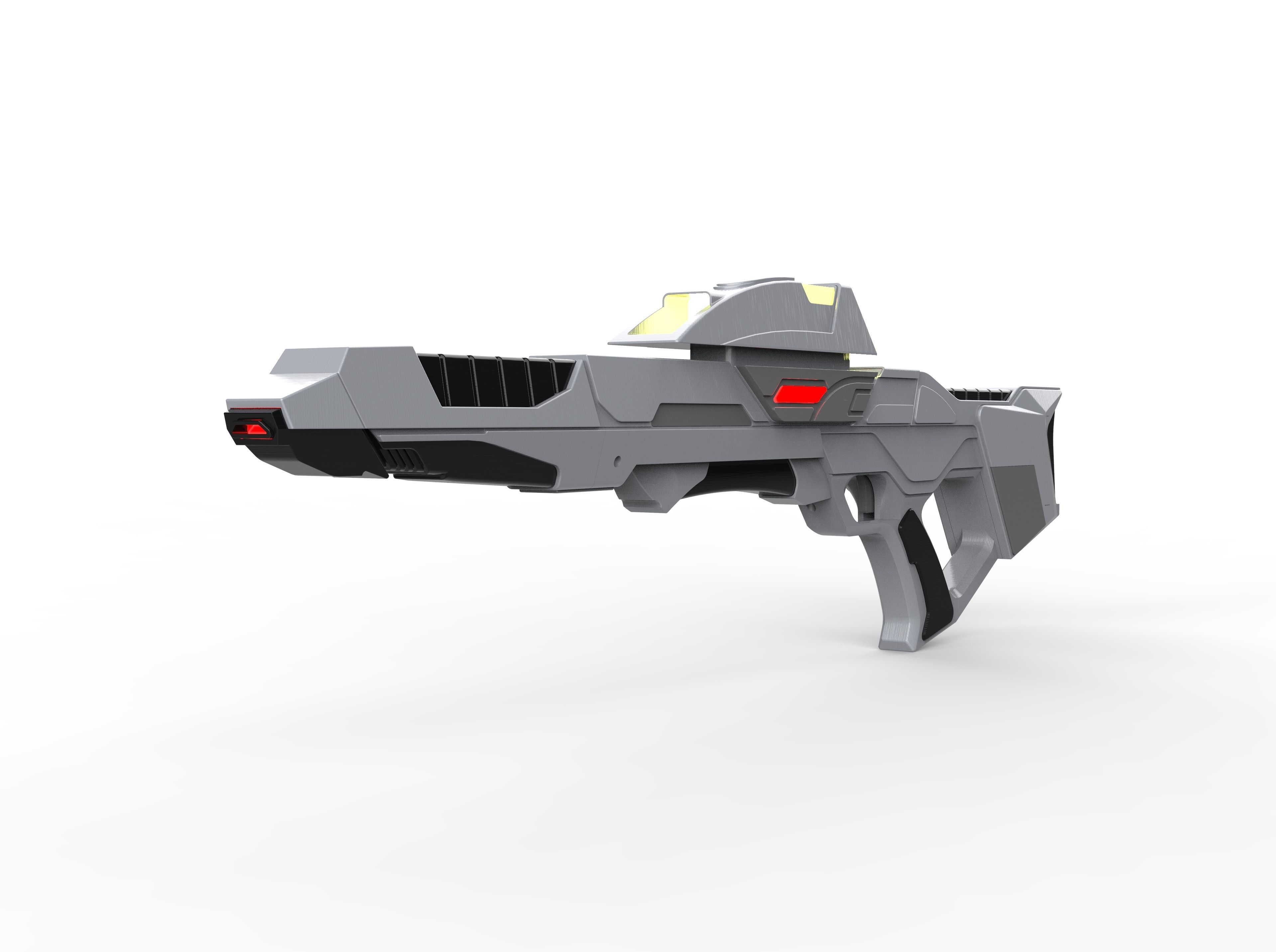 Type 3A Phaser Star Trek First Contact - Commercial - STL 3D model 3D ...