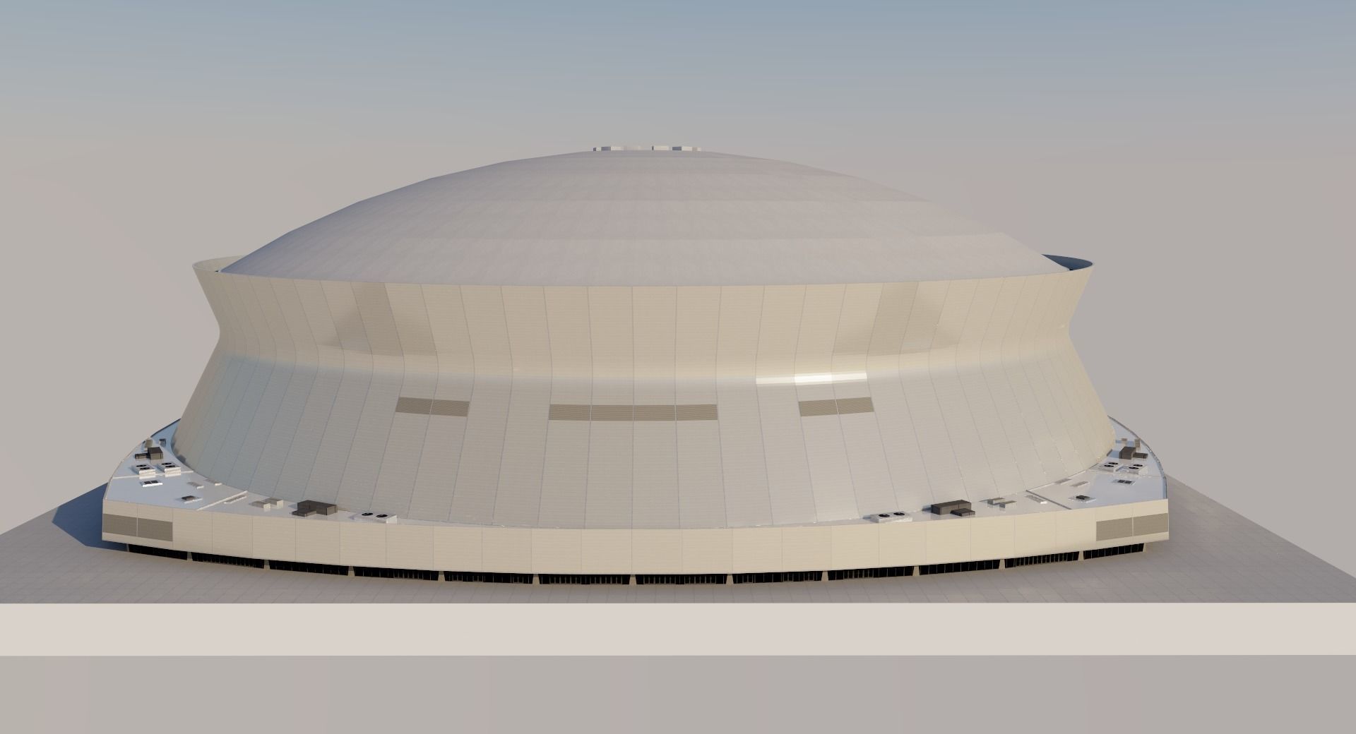 Caesars Superdome - New Orleans USA 3D model | CGTrader